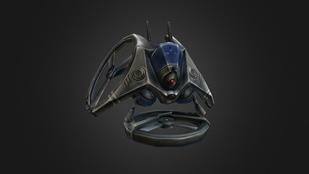 Stark Test Drone - 3D model by jinx_13 [ba84a74] - Sketchfab