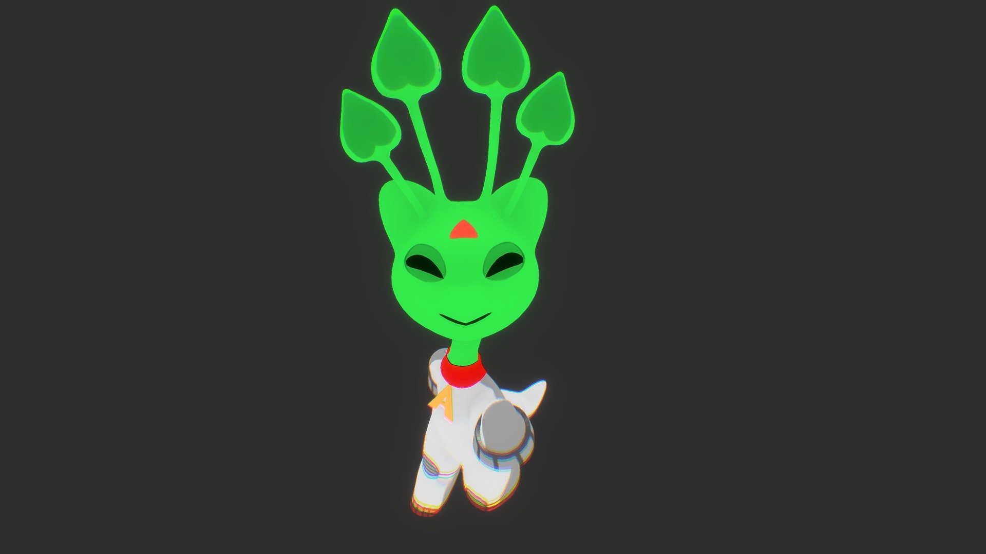Alien Aisha - 3D model by Sugarloaf [ba84f0e] - Sketchfab