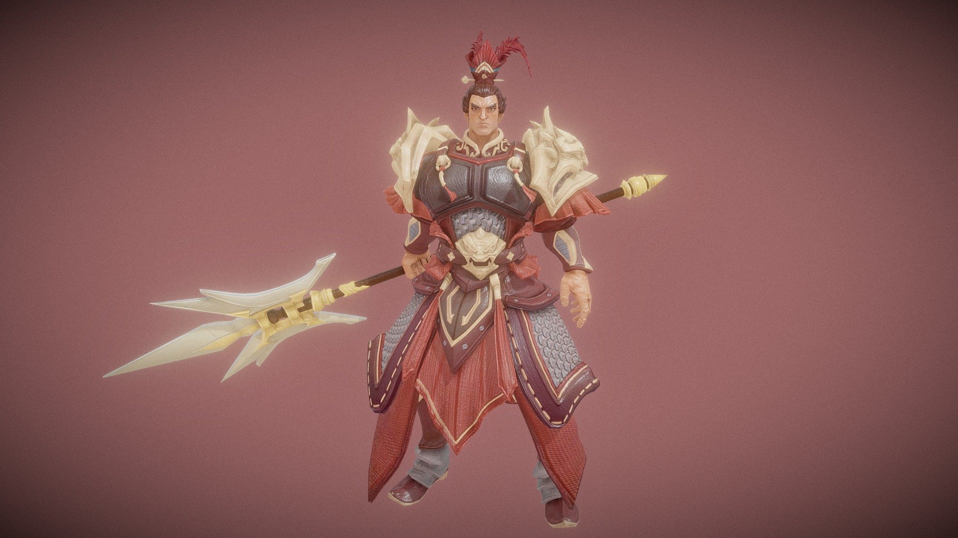 Shogun - Buy Royalty Free 3D model by Luna Studio (@StudioLuna ...
