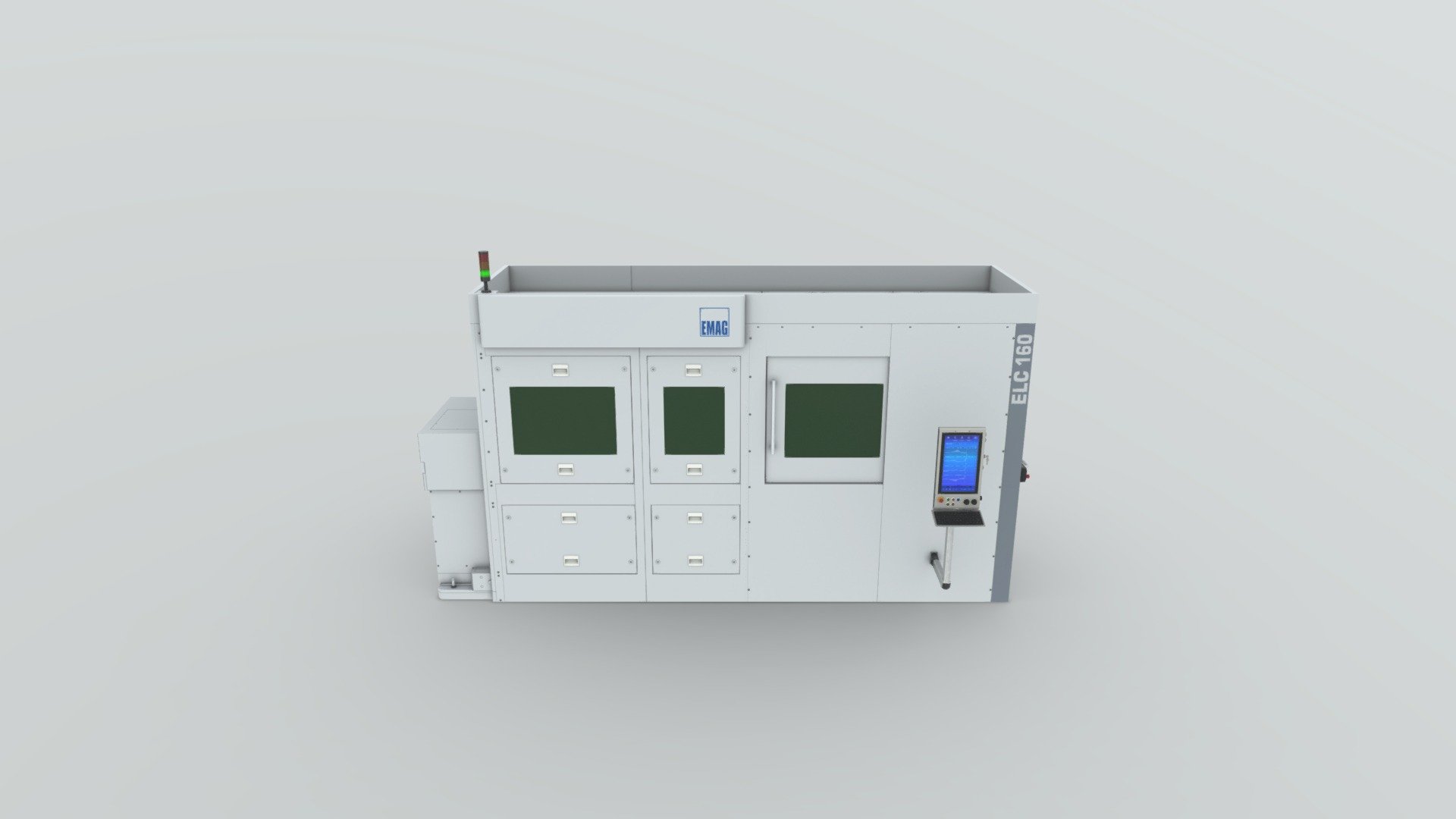ELC 160 - Laser Welding Machine - 3D model by emag [ba88f7a] - Sketchfab