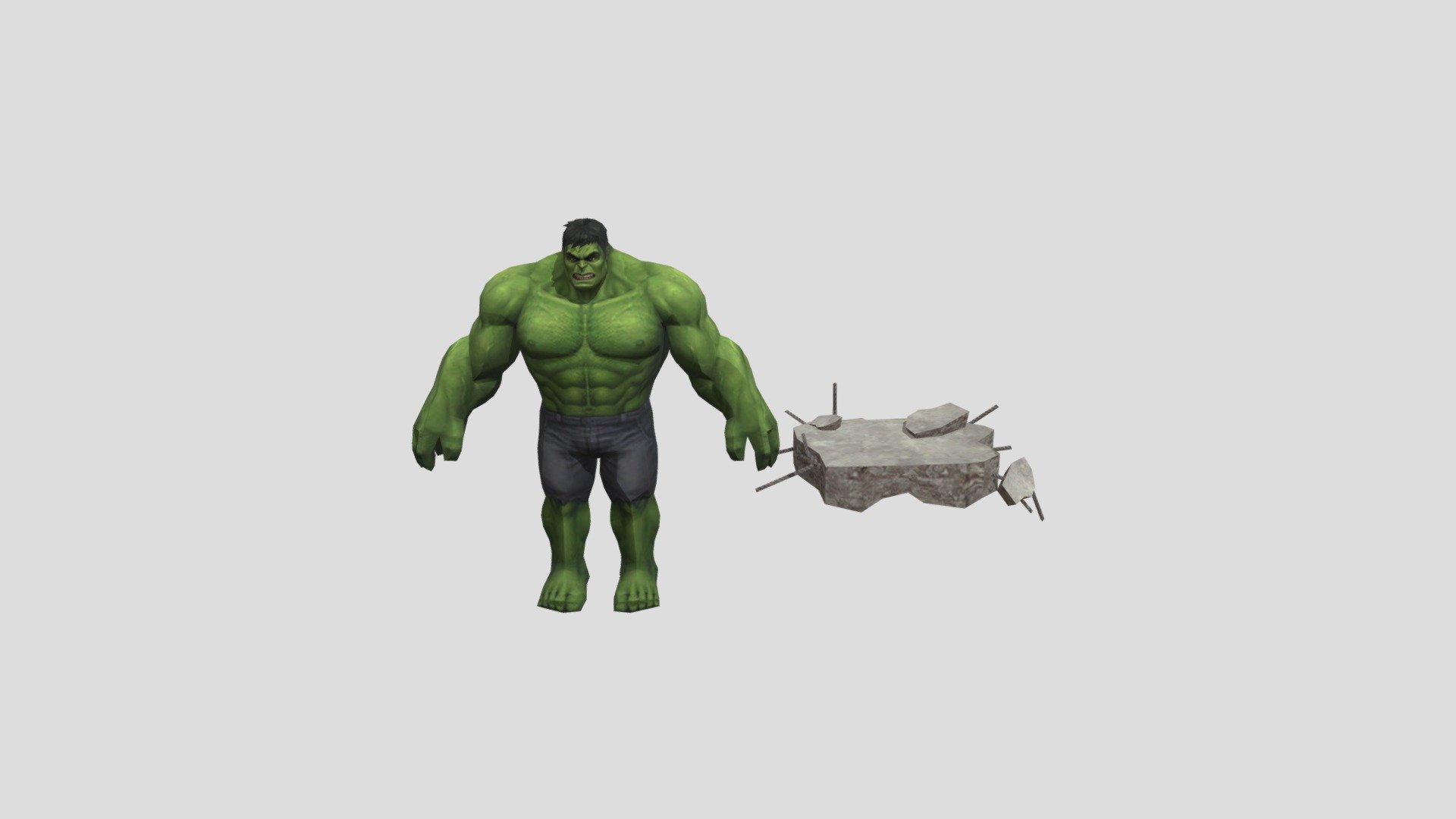Robert Banner Hulk - Download Free 3D model by Tigerar1 ...