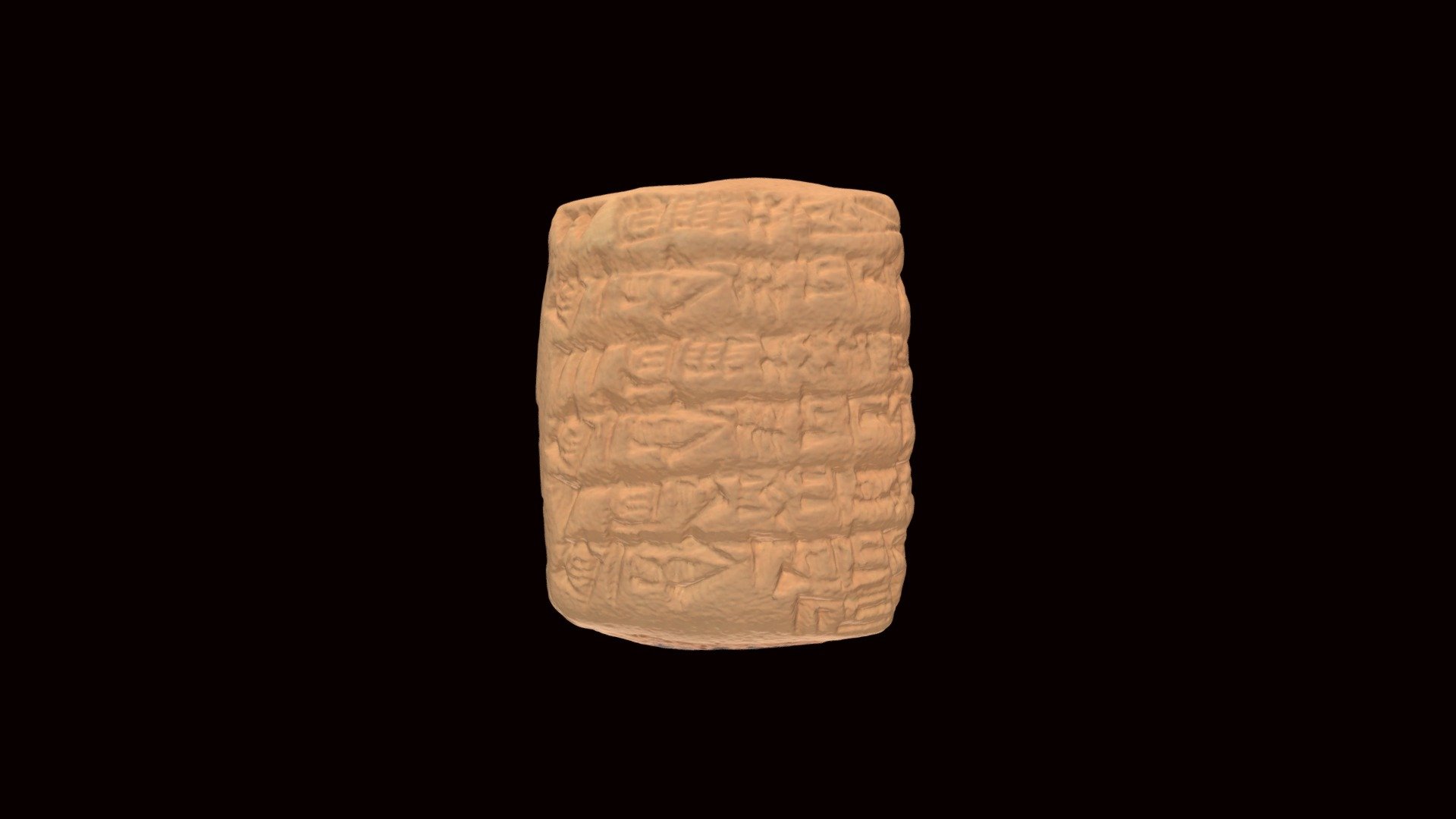 Cuneiform Tablet HMANE1904.6.54 - 3D model by Harvard Museum of the ...