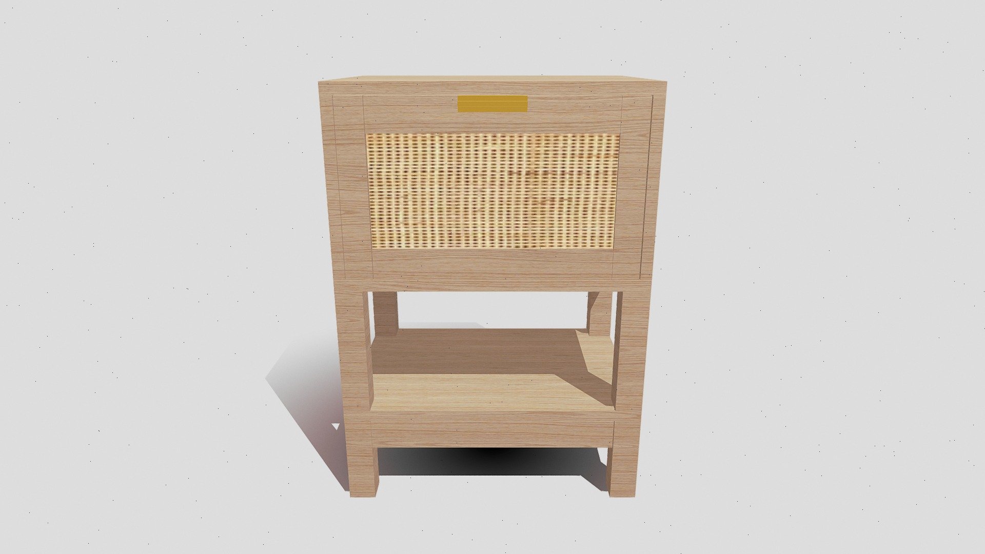 Fraser Rattan Beside Table - Download Free 3D model by Studio Neo Arch ...