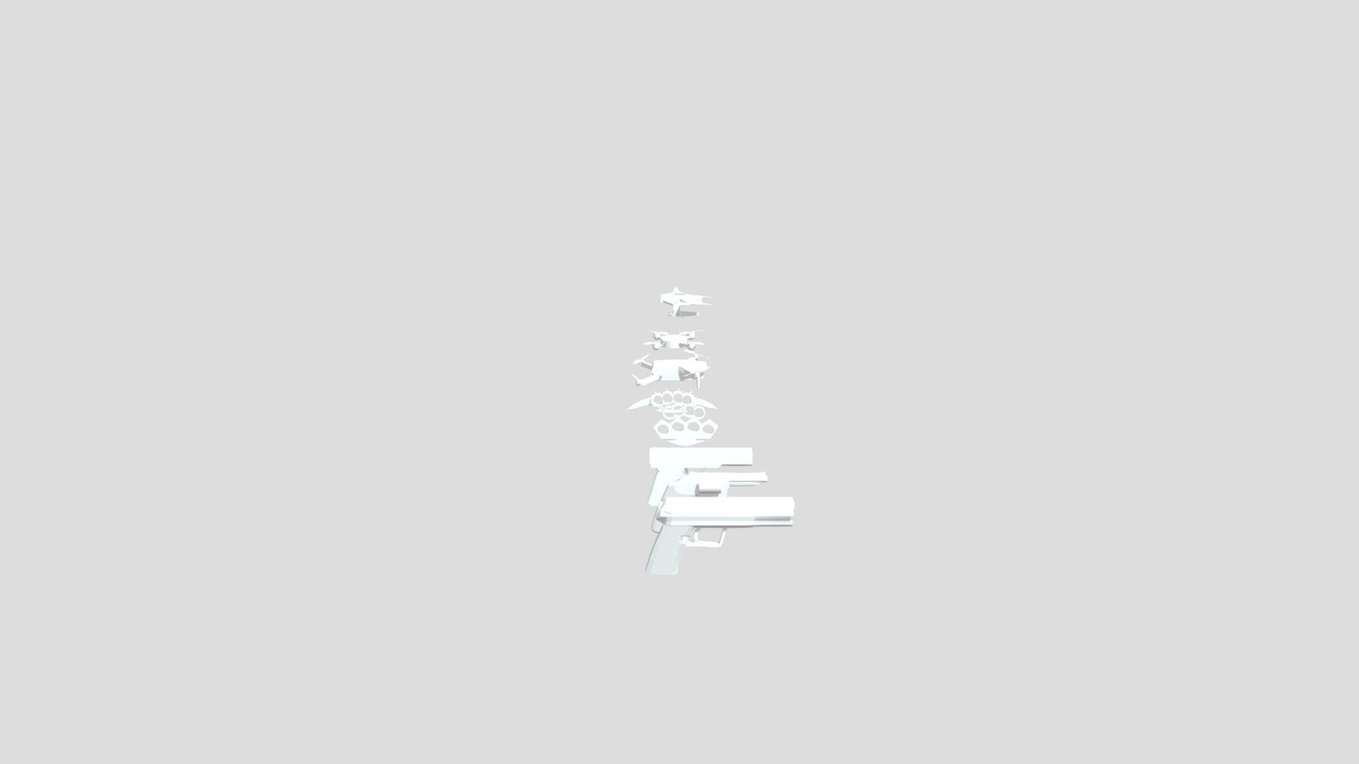 ДЗ: Силуэты - 3D model by John_Kosh [ba8e245] - Sketchfab