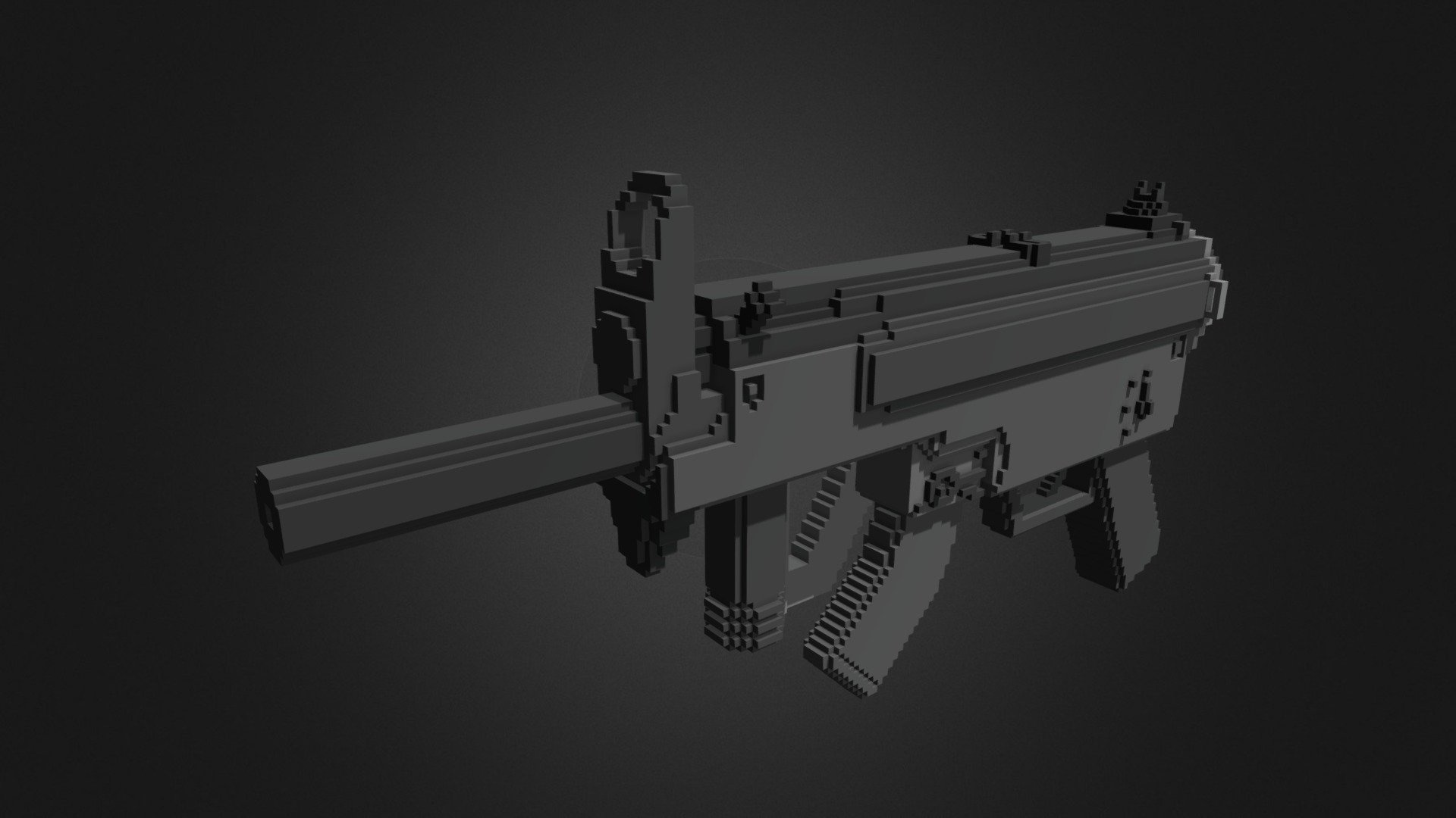 apache SMG suppressed - 3D model by Chara_Dreemurr [ba8fe67] - Sketchfab