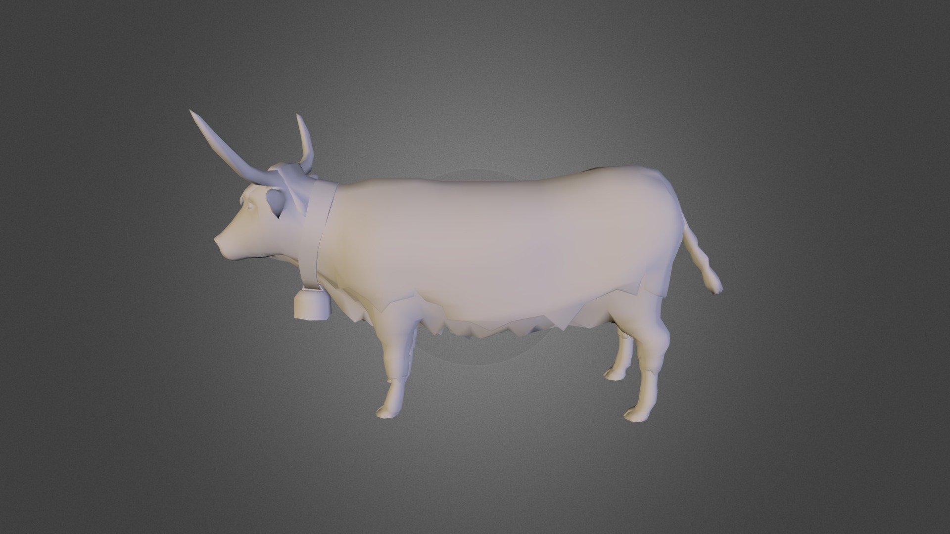 Cow - 3D model by Delmor [ba90dcd] - Sketchfab