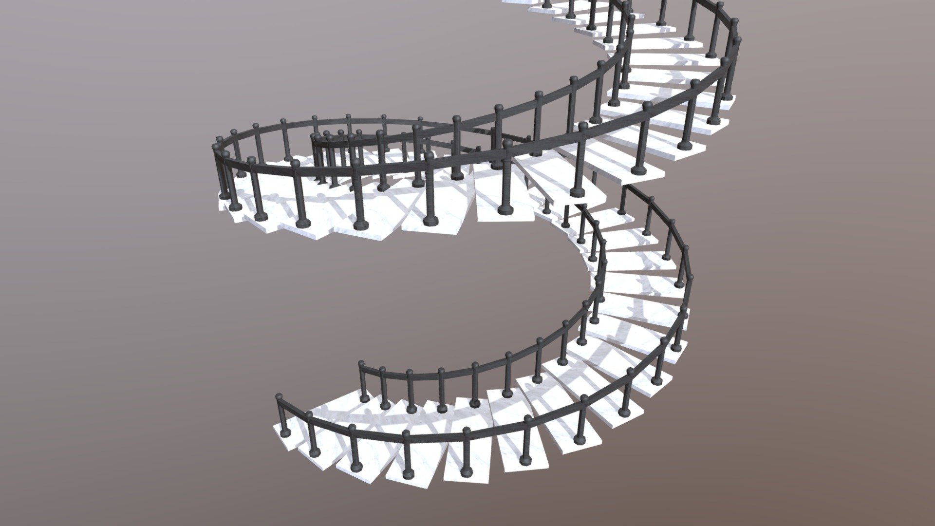 Stairs - 3D model by yumime [ba91c3a] - Sketchfab