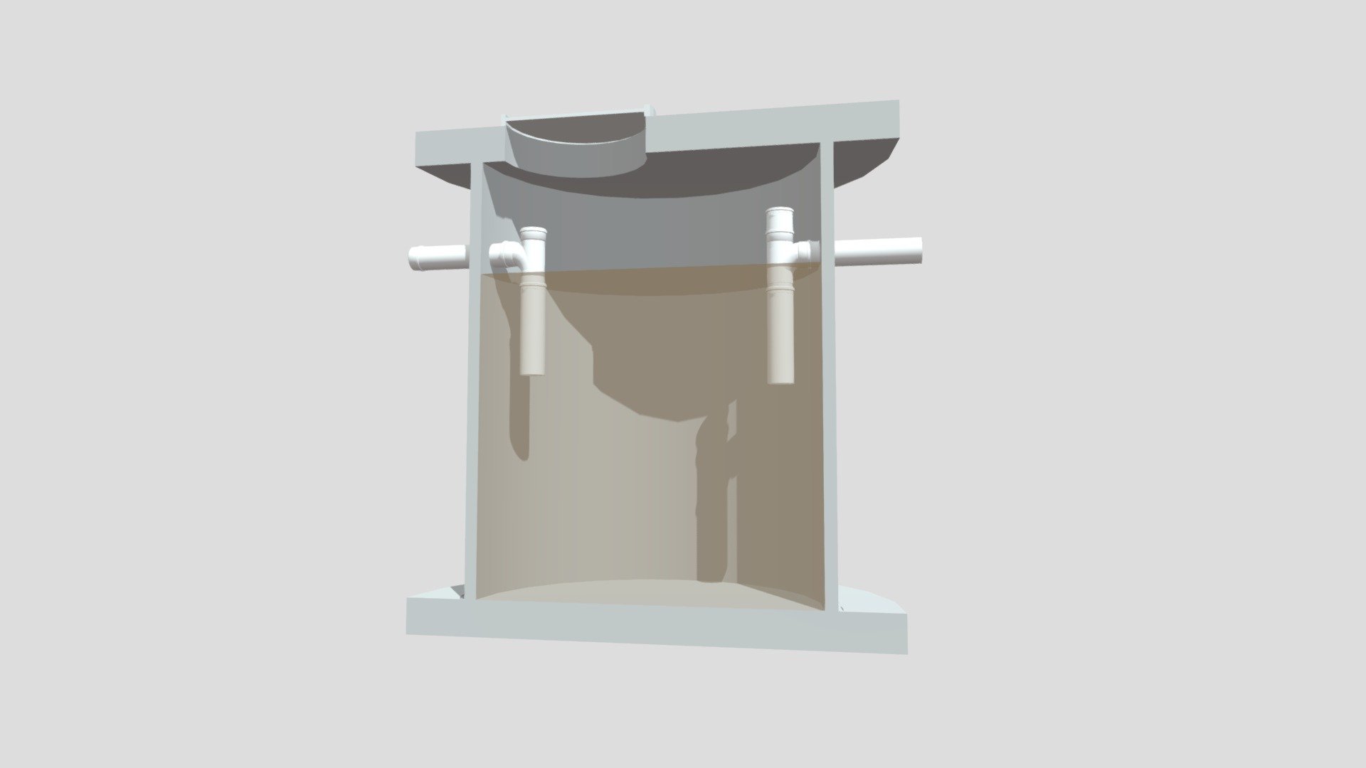 FOSSA CIRCULAR - 3D model by projetistapleno [ba94a42] - Sketchfab