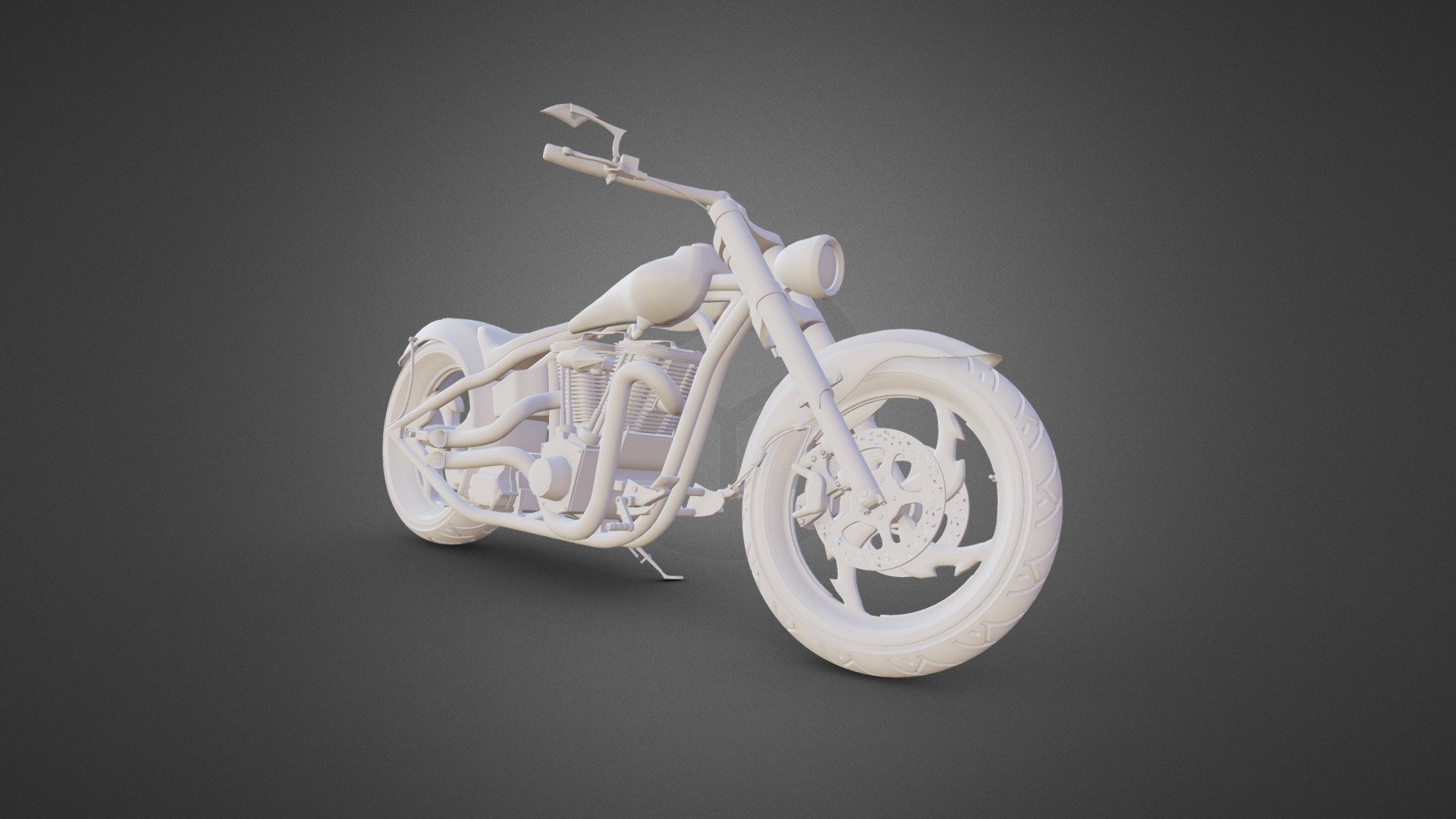 Chopper - 3D model by Yann Chan Chit Sang (@yannccs) [ba954ee] - Sketchfab