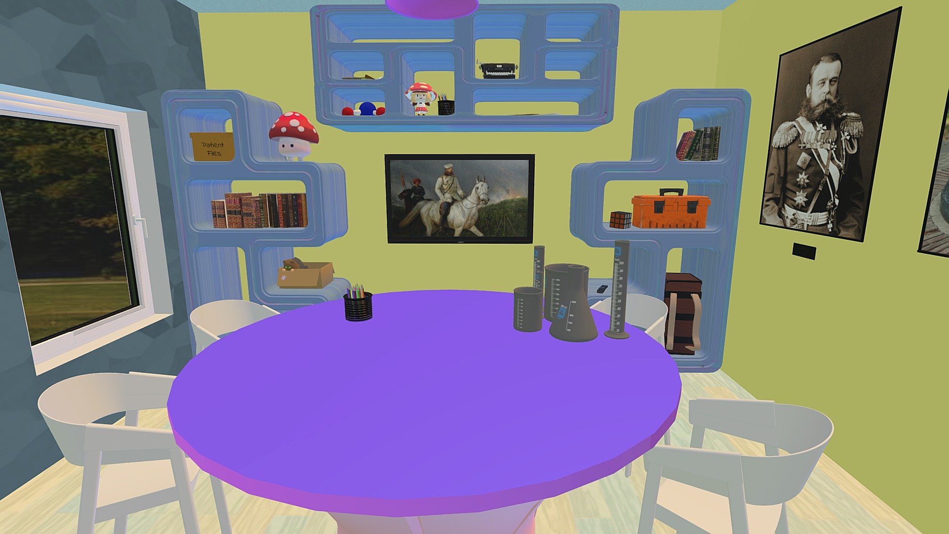 Museum_room - 3D model by Araxic [ba95dff] - Sketchfab