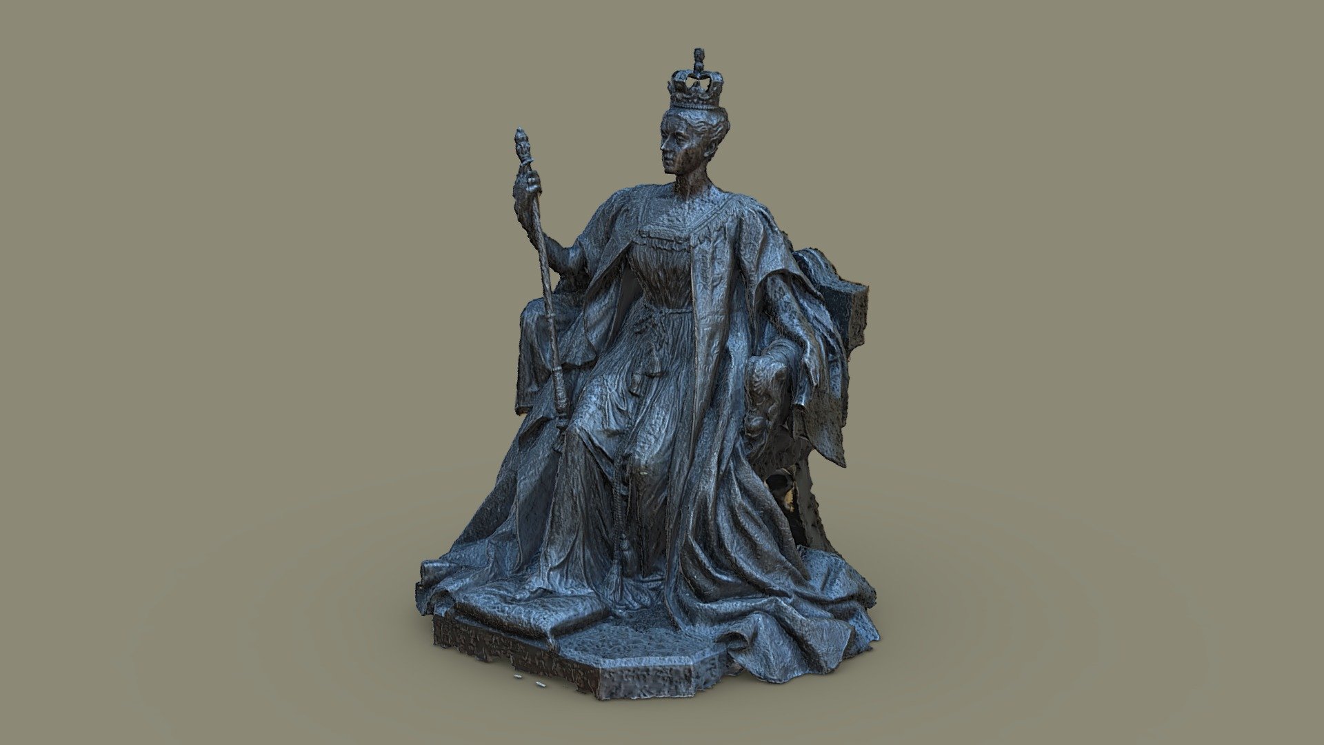 Queen Victoria, after 1893 - 3D model by Thomas Flynn (@nebulousflynn ...
