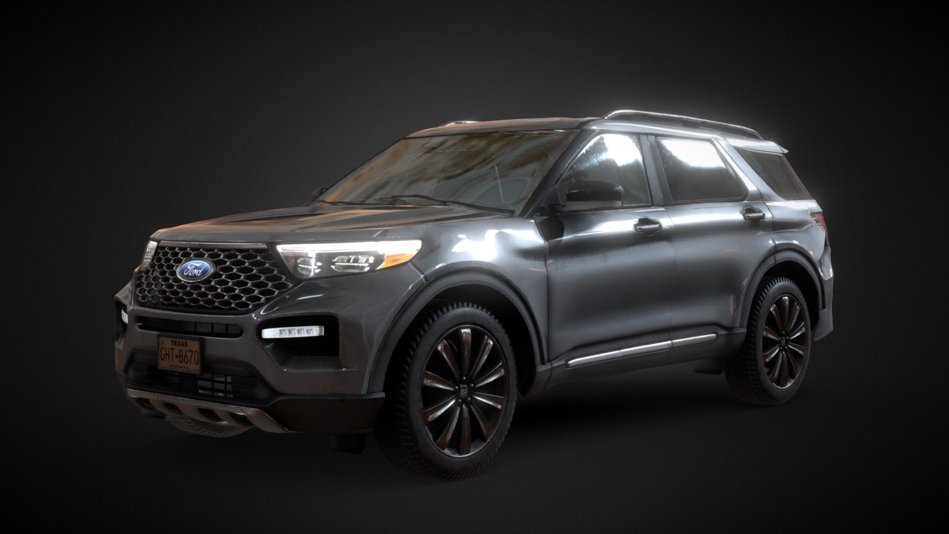 2020 Ford Explorer XLT - Download Free 3D model by blarg (@blarg1 ...