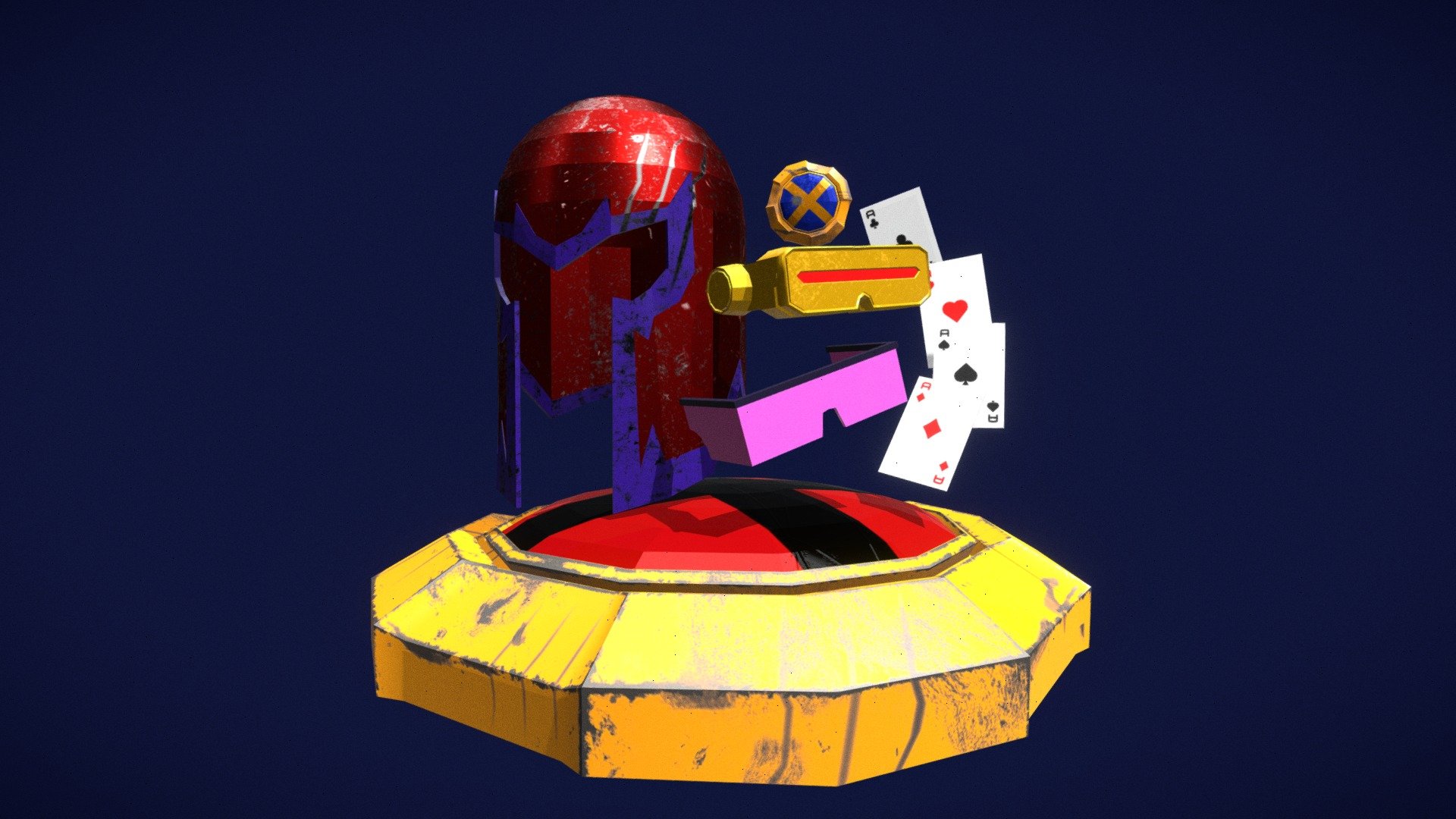 X-Men Objects - Download Free 3D model by Florence Anhedonia ...