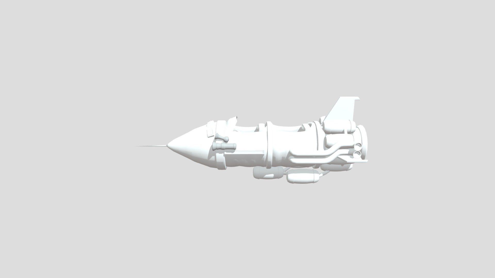 Mark II Game Rez - 3D model by Farah Ahmed (@DosManFullSail) [ba9a233 ...