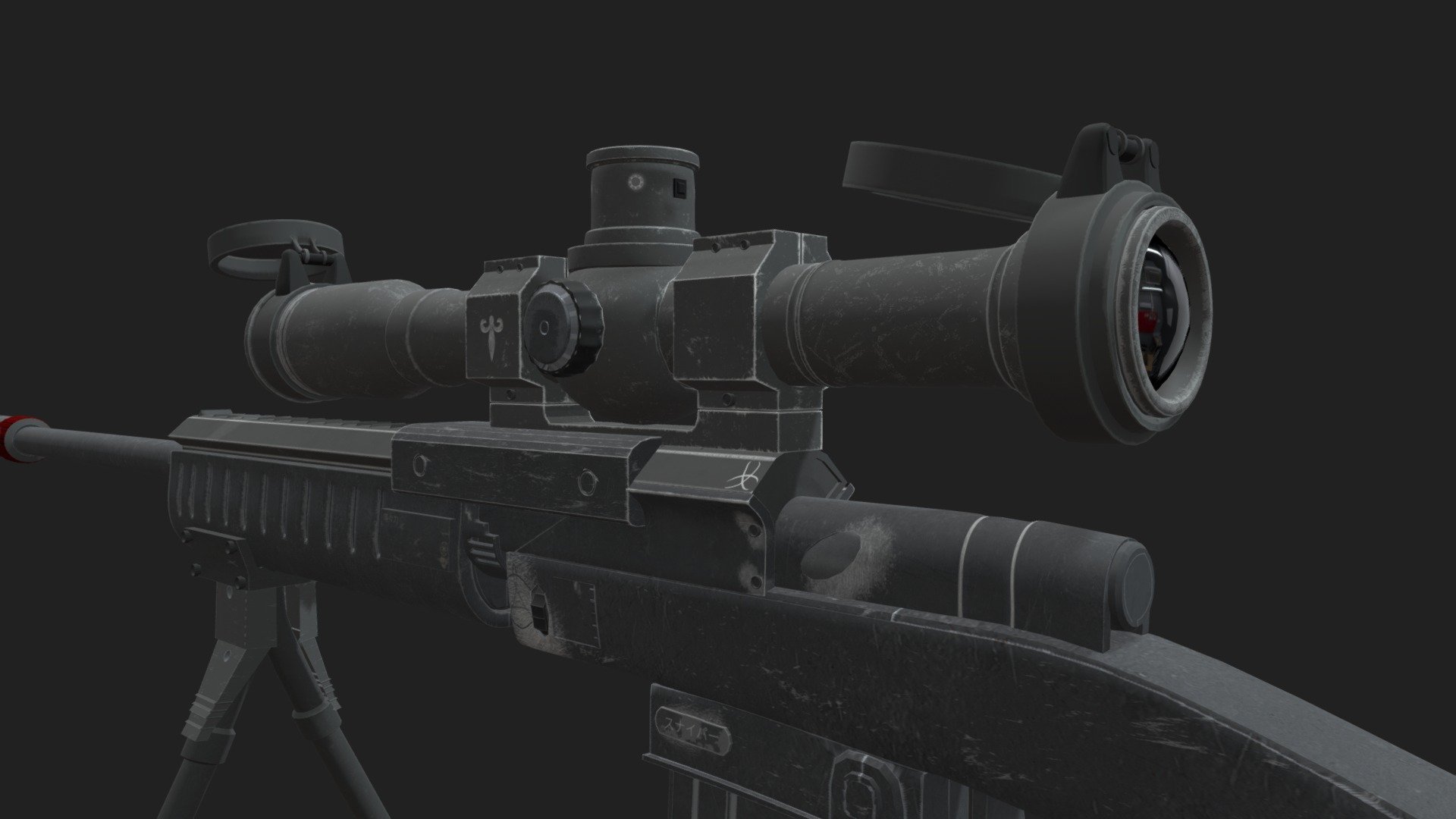 SNIPER MILITARY - 3D model by kiyomiinocent (@elliandreams) [ba9a4a1 ...