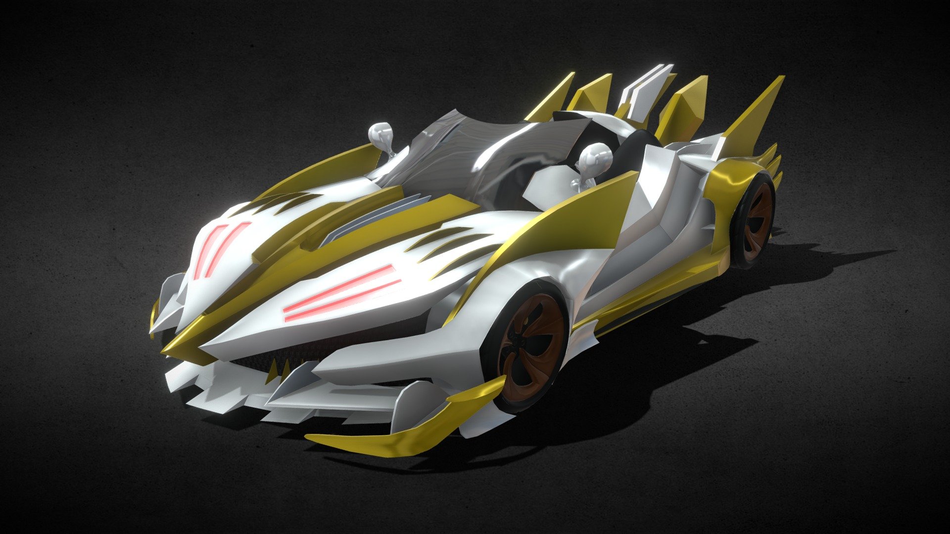 fantasy Car - Download Free 3D model by mms82 [ba9a7e4] - Sketchfab