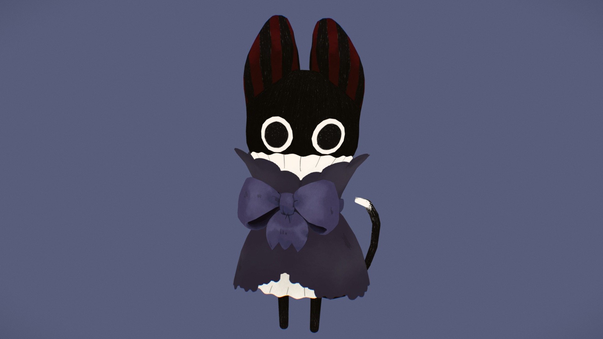 Spooky Cat - 3D model by beebiss [ba9c0a5] - Sketchfab