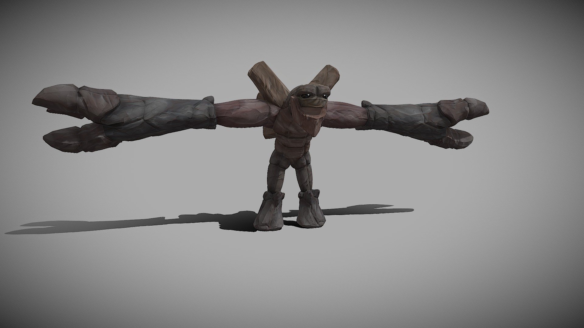 Rock Beast - 3D model by LordMillaStudios [ba9d1d5] - Sketchfab