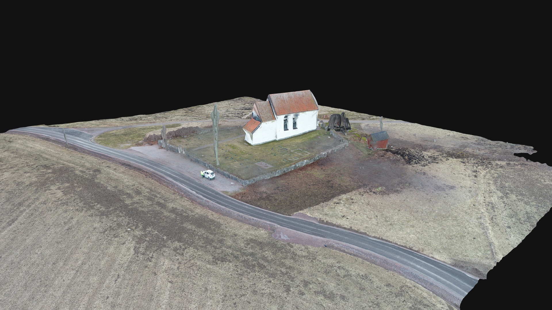 LE34 - Halla Kyrkogård - 3D model by LE34 [ba9fb95] - Sketchfab
