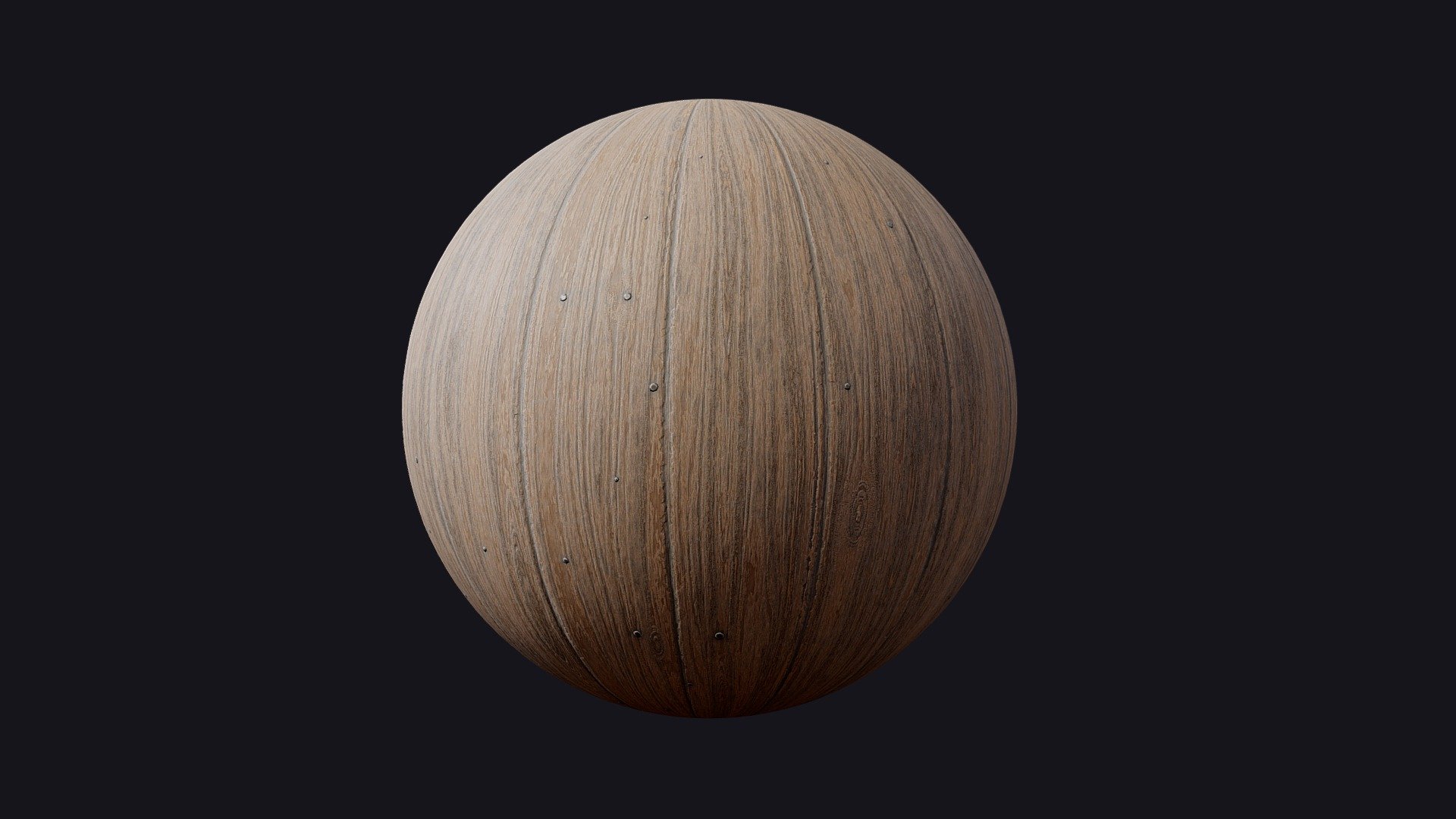 Nailed wooden plank material - Download Free 3D model by ASHISH ...