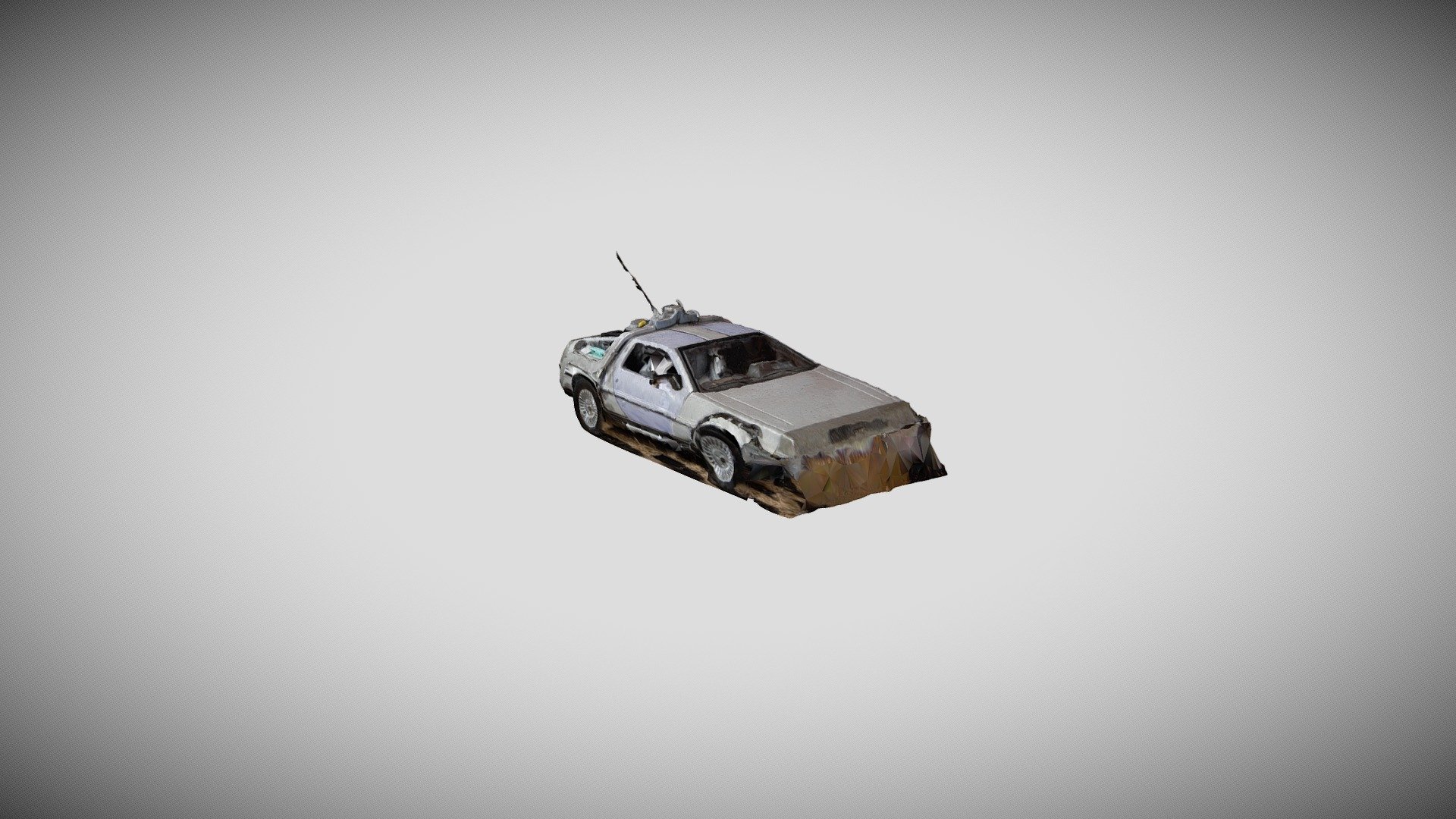 DeLorean - 3D model by molinarimartin2809 [baa0a5a] - Sketchfab