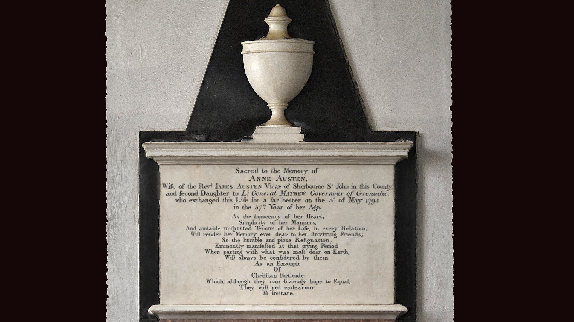 Anne Austen memorial, Steventon, Hampshire - 3D model by Kenneth Lymer ...