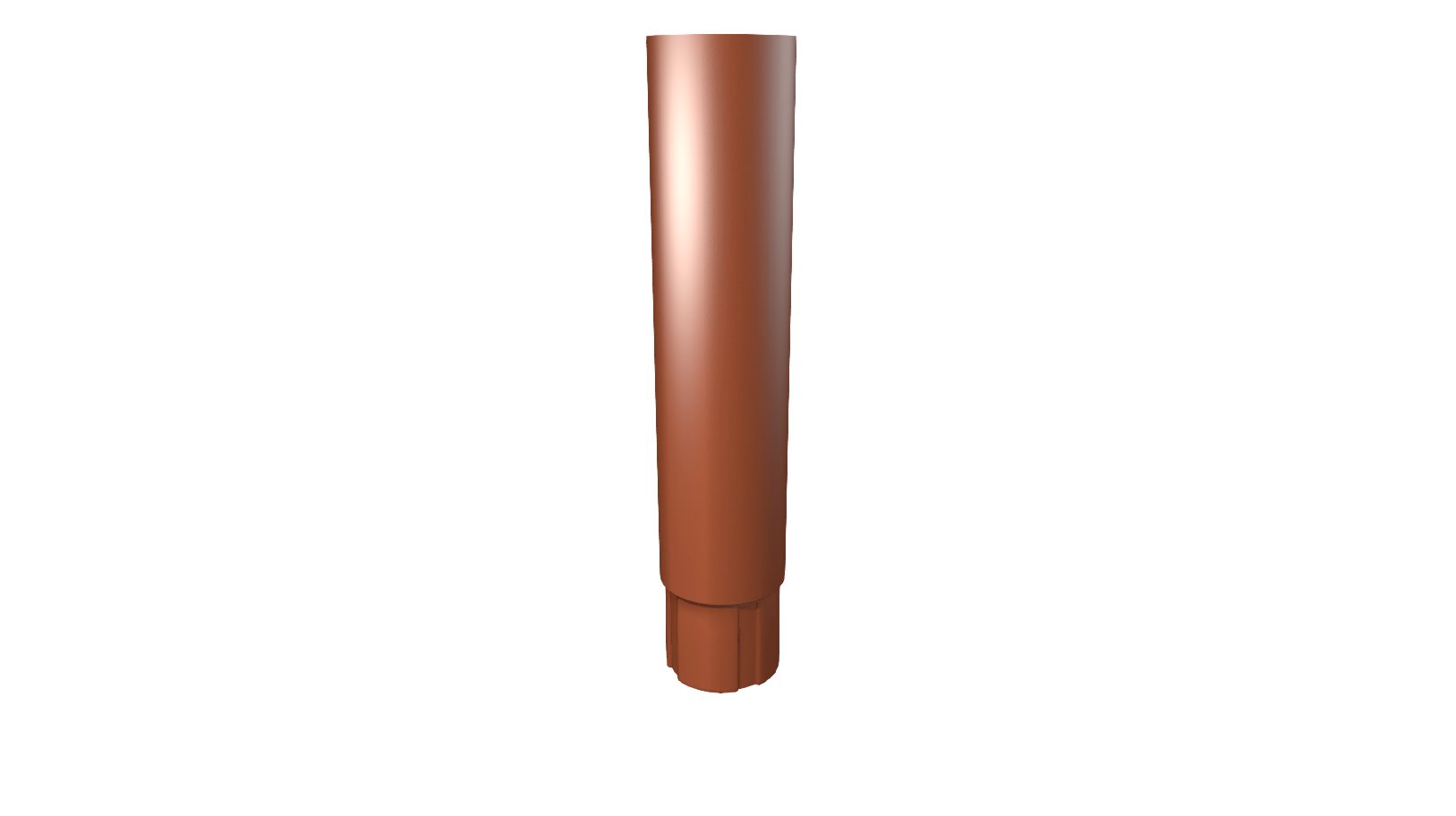 8004 - Fallrohr - 3D model by Dachbleche24 [baa2c5e] - Sketchfab