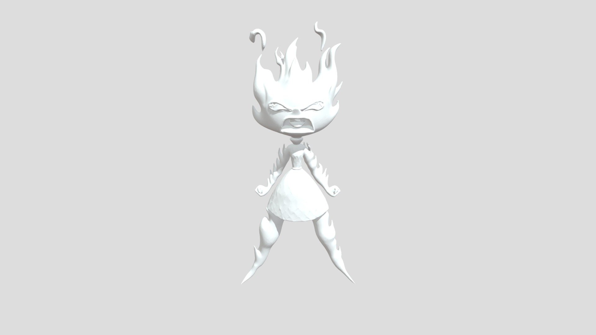 Ember the fire girl from Elemental movie - 3D model by VaqifQuluzada ...