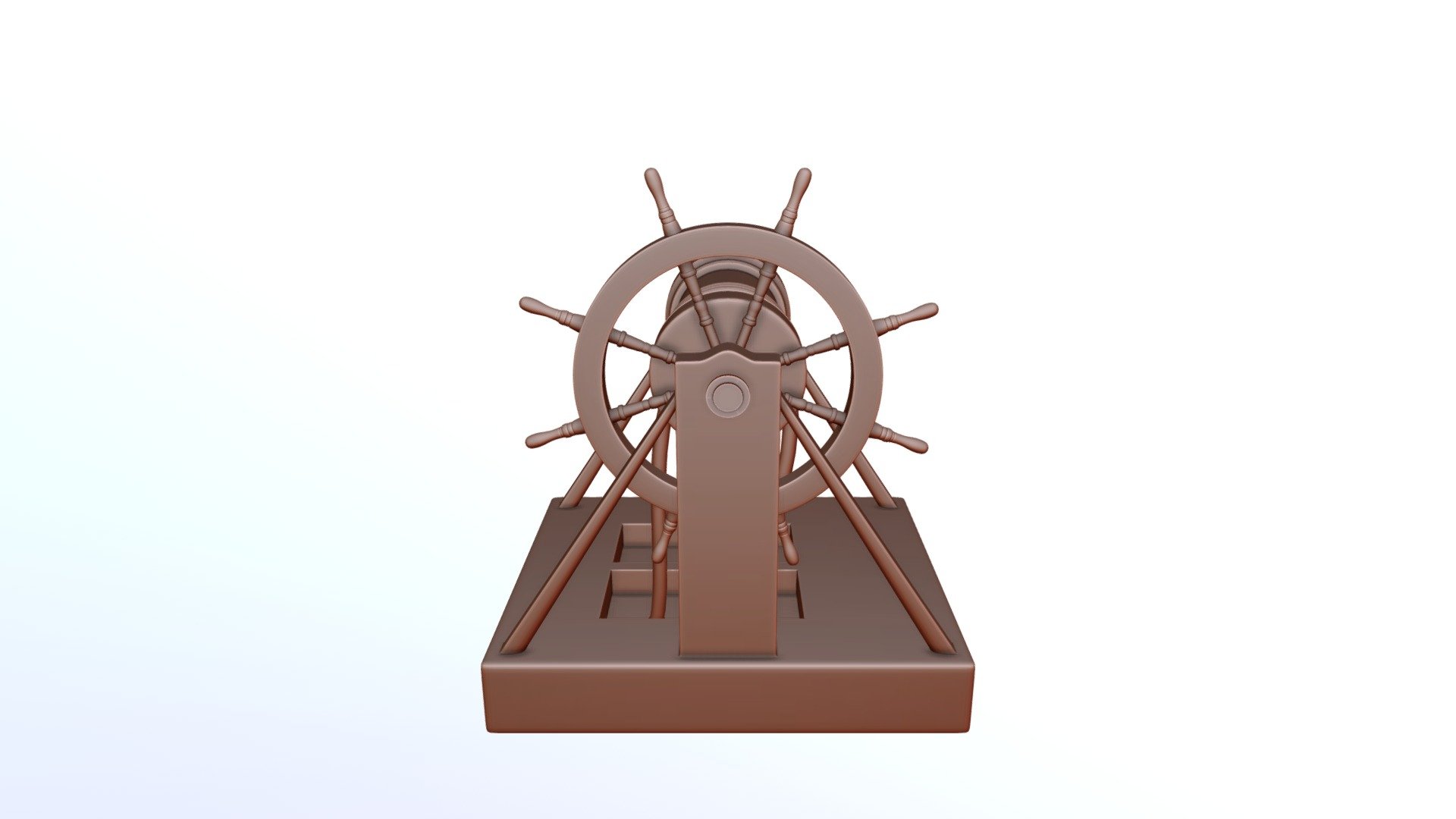 Boat Helm - 3D model by greimor [baa2eb6] - Sketchfab