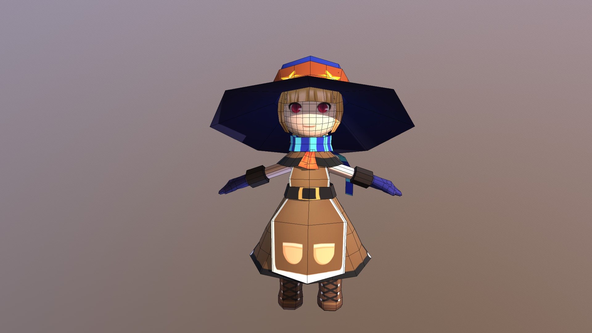 Hocu - 3D model by pisut.art [baa44b4] - Sketchfab
