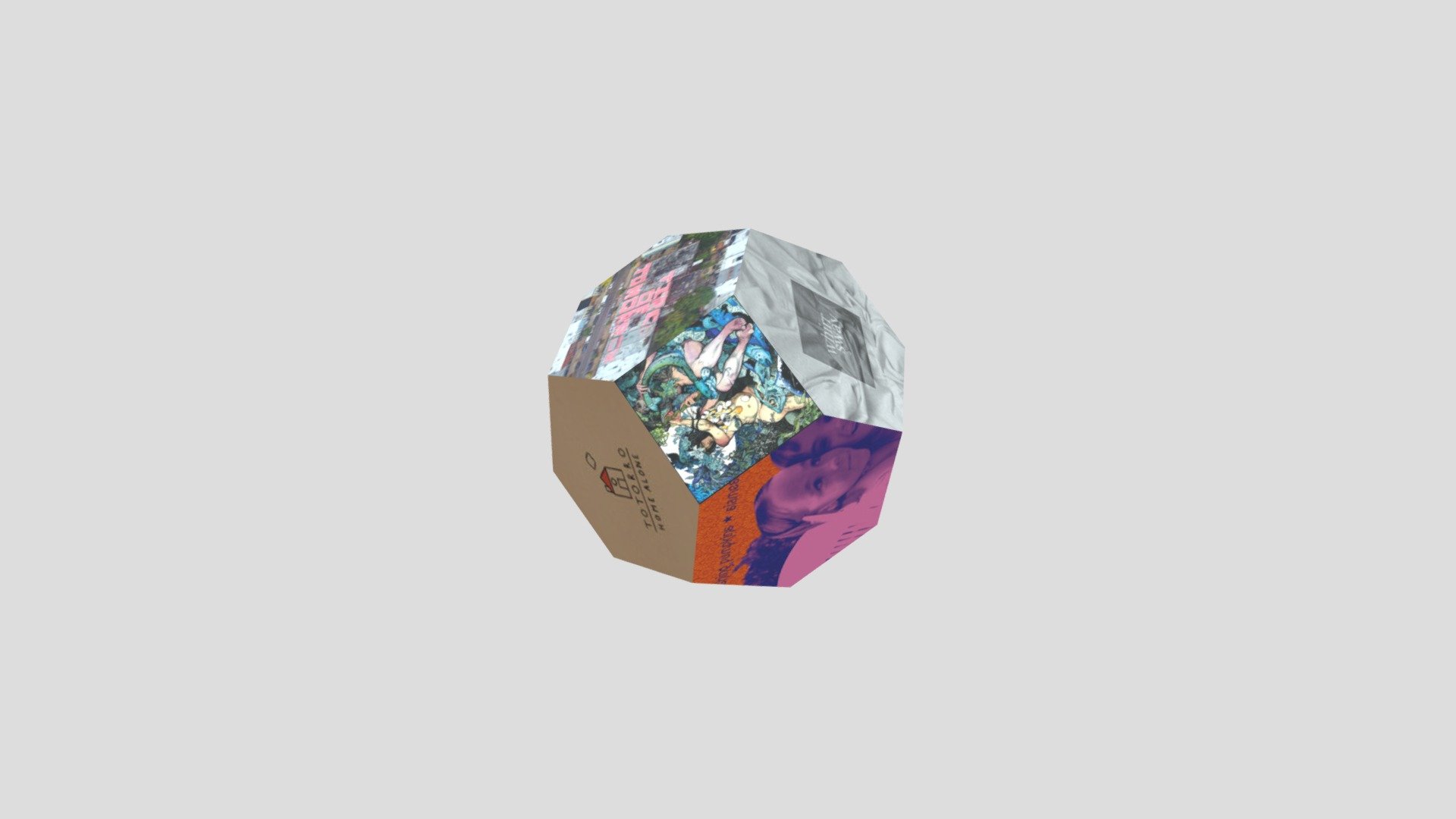 Dice with album covers - 3D model by joonajah [baa4777] - Sketchfab