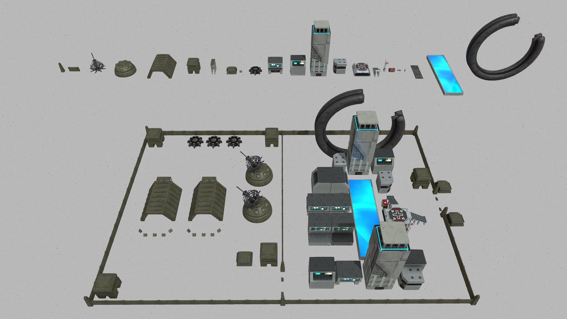 Ultimate Scifi Prop Pack Kitbash - Buy Royalty Free 3D model by Outworld Studios ...