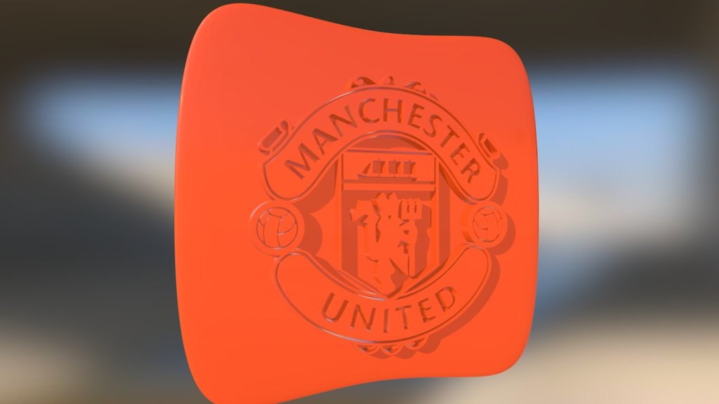 Manchester United Logo - 3D model by vincent.depussay [baa78b7] - Sketchfab