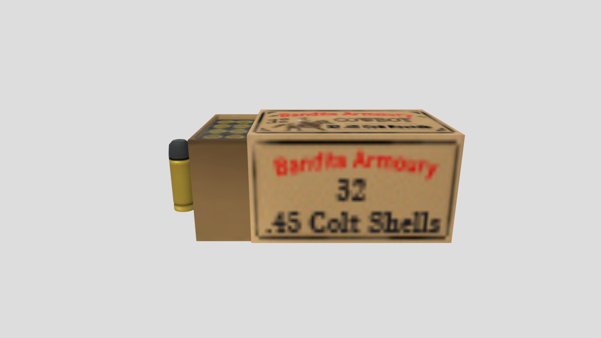 Bullet Box - 3D model by webey117 [baa8f9d] - Sketchfab