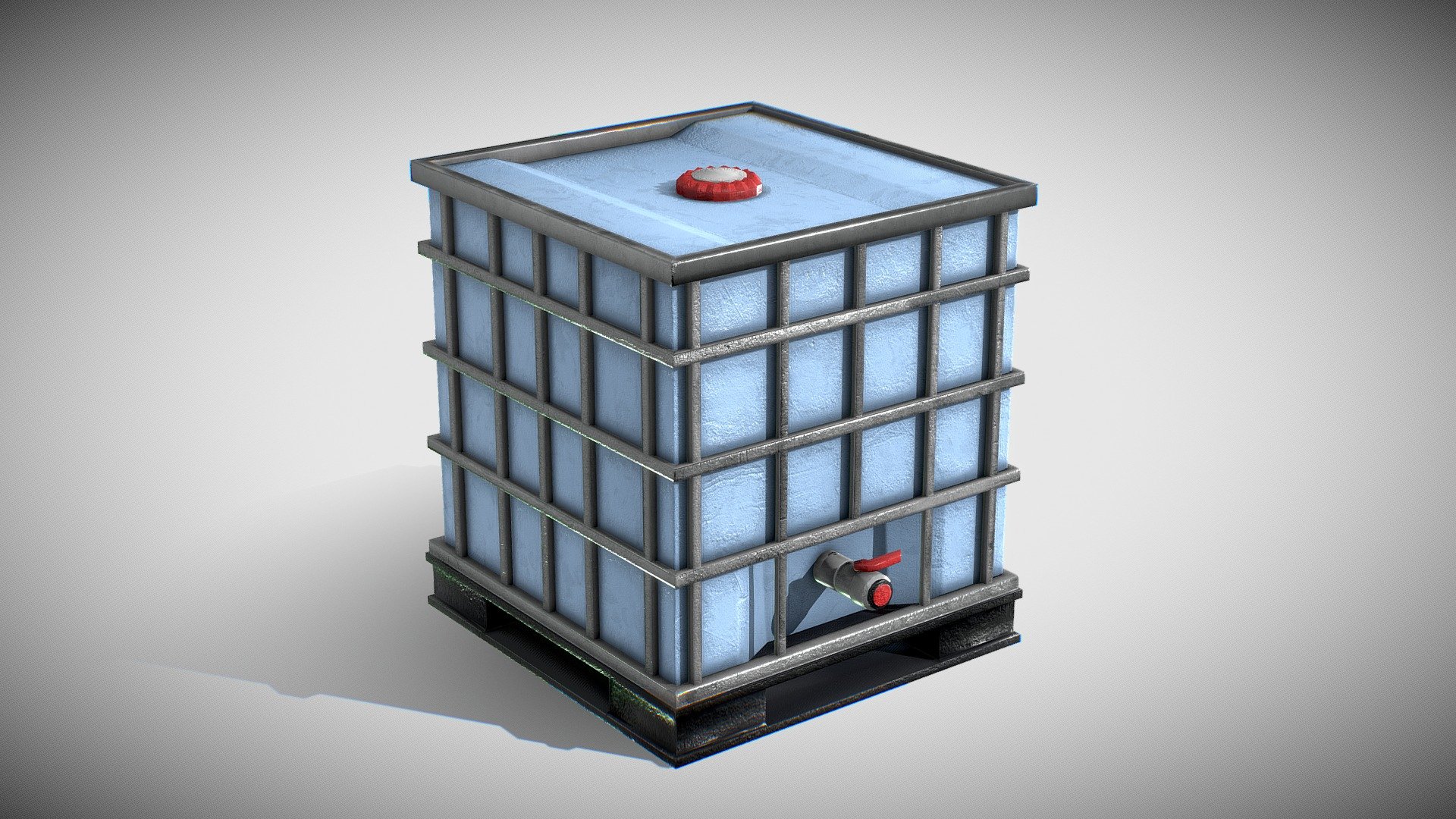 Water Tank V2 - Buy Royalty Free 3D model by Tiko (@tikoavp) [baa95bb ...