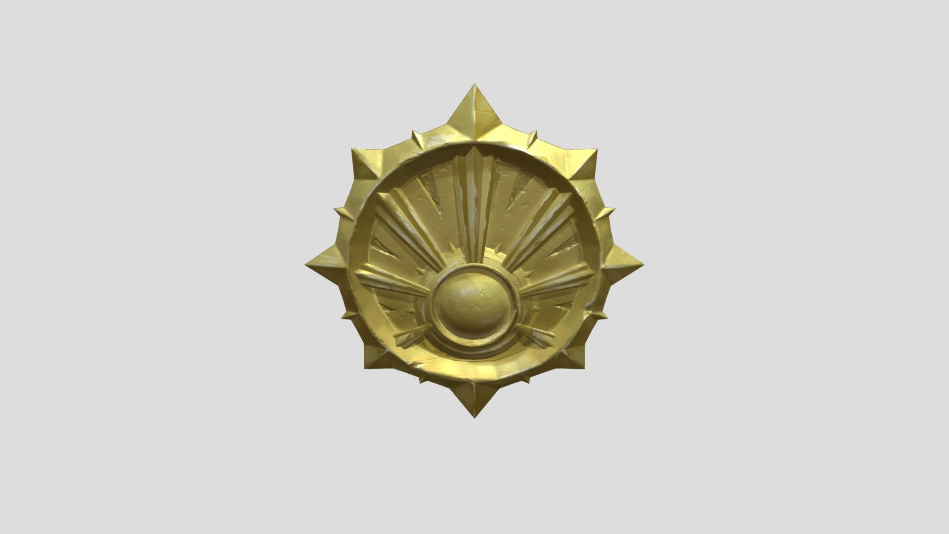 Crystal Corruption: Reclamation - Sun Disc - 3D model by Anna Cornelia ...