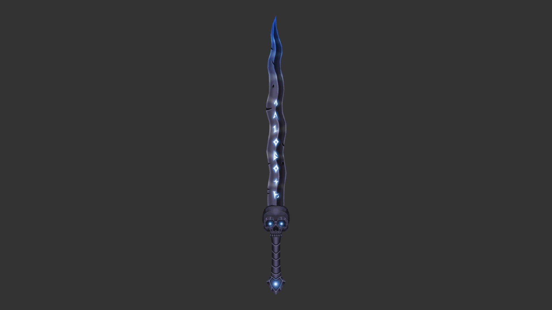 Death's Kris - 3D model by Gabriel Limp (@valoroth) [baa99dd] - Sketchfab