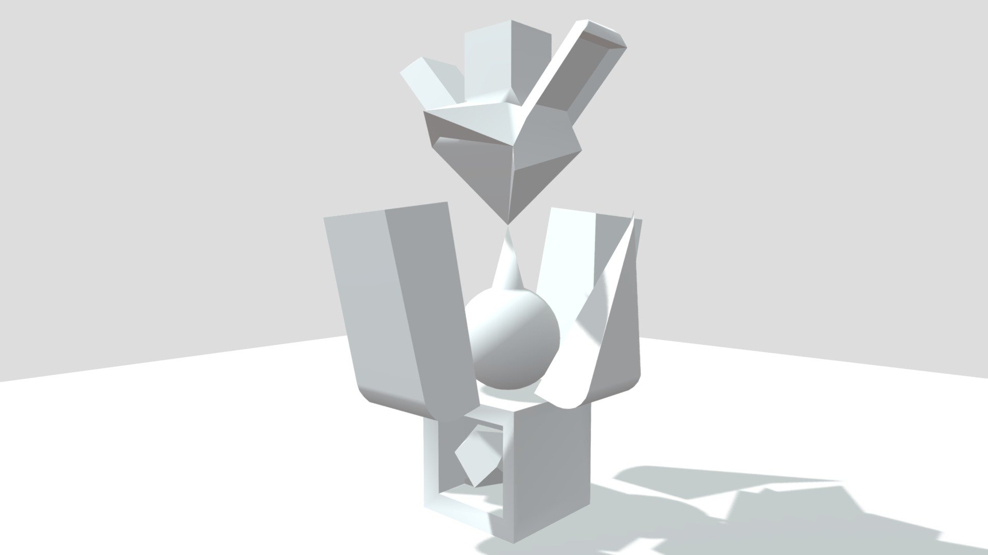 Abstract Sculpture - 3D model by al-anc [baaa08b] - Sketchfab