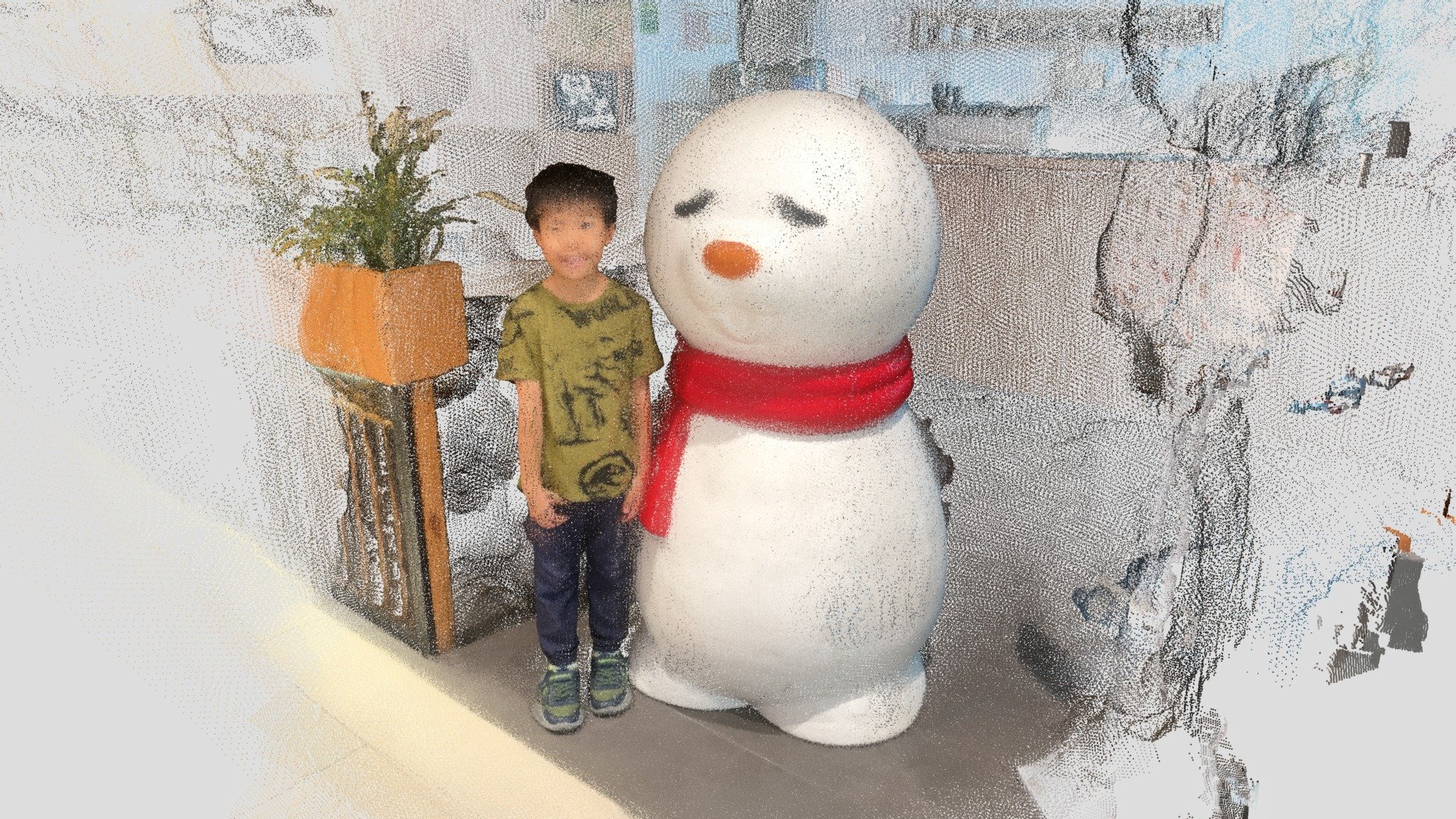 Isaac and the little snow man - Download Free 3D model by Oscar ...