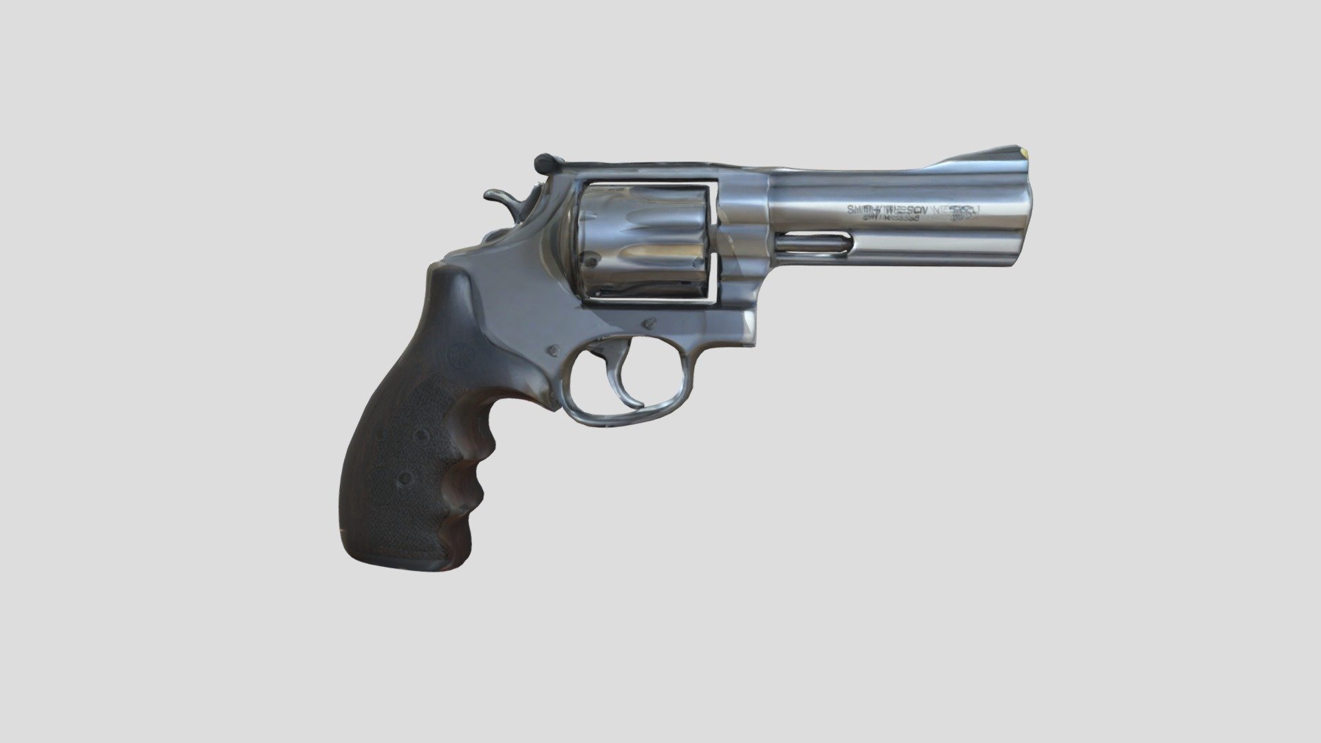 Revolver Smith & Wesson Model 686 - 3D model by Chenzoss [baae110] - Sketchfab