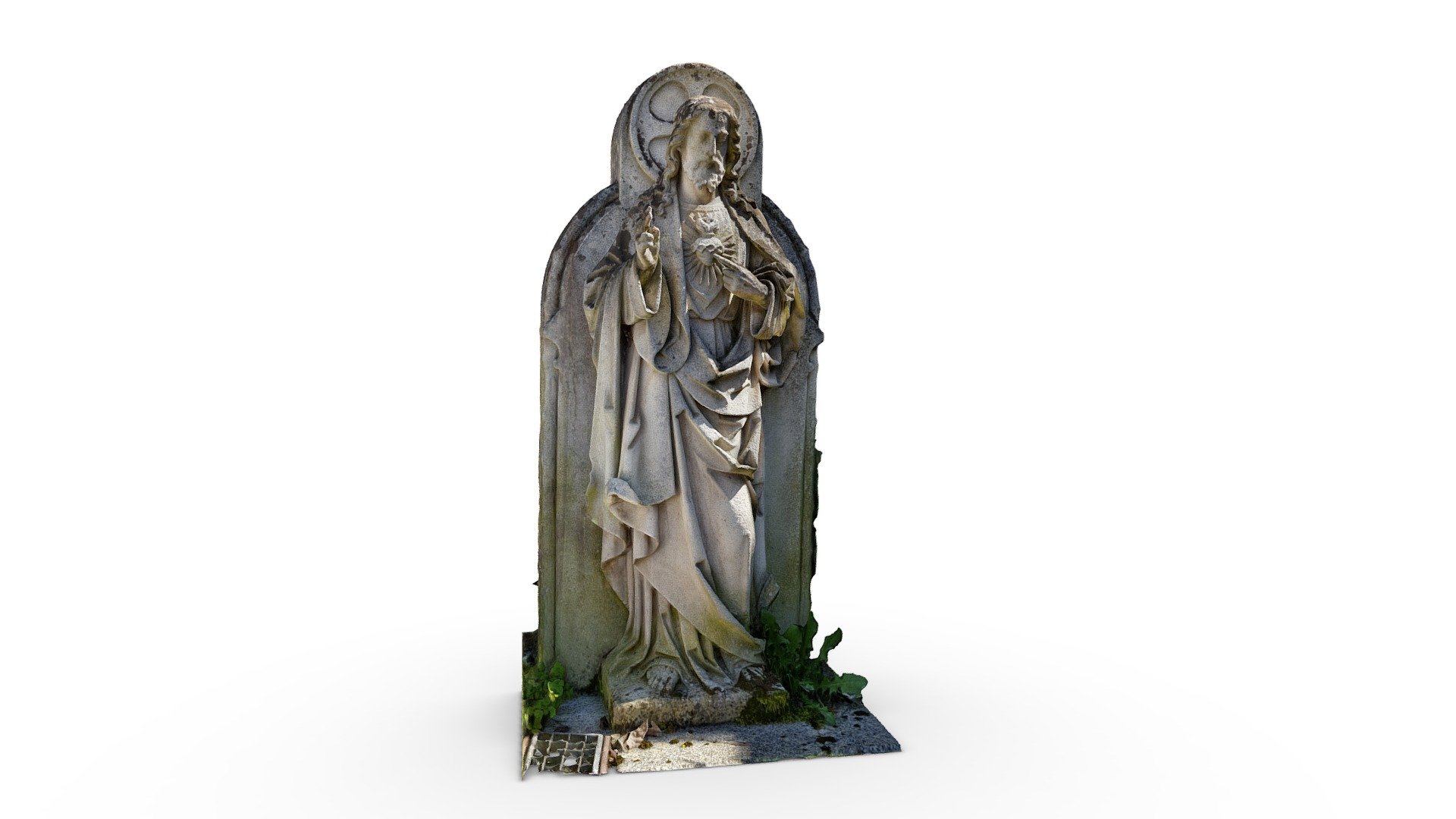statue of Jesus Christ - 3D model by tyrkir4 [baae4fb] - Sketchfab