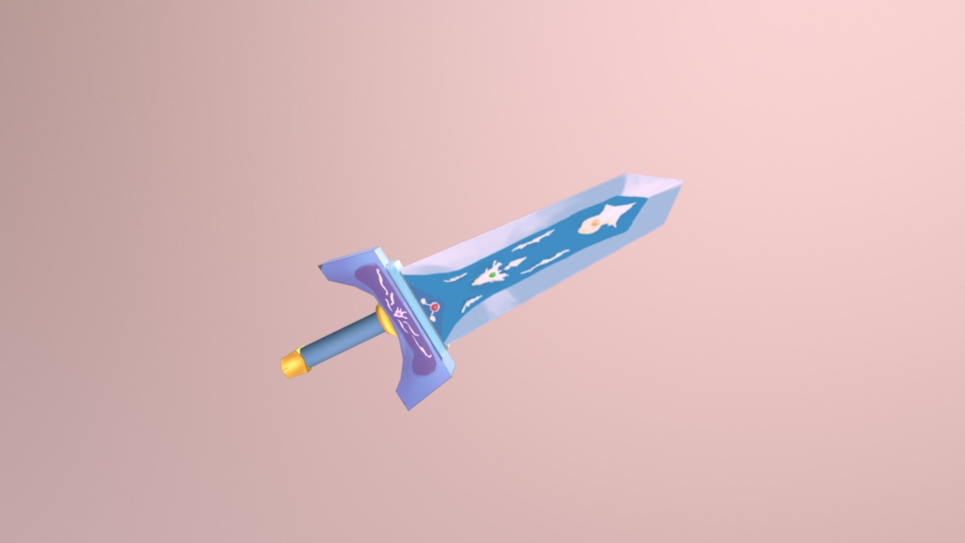 Holy Sword Daedalus - 3D model by Eumar.Lalap [baaf72f] - Sketchfab