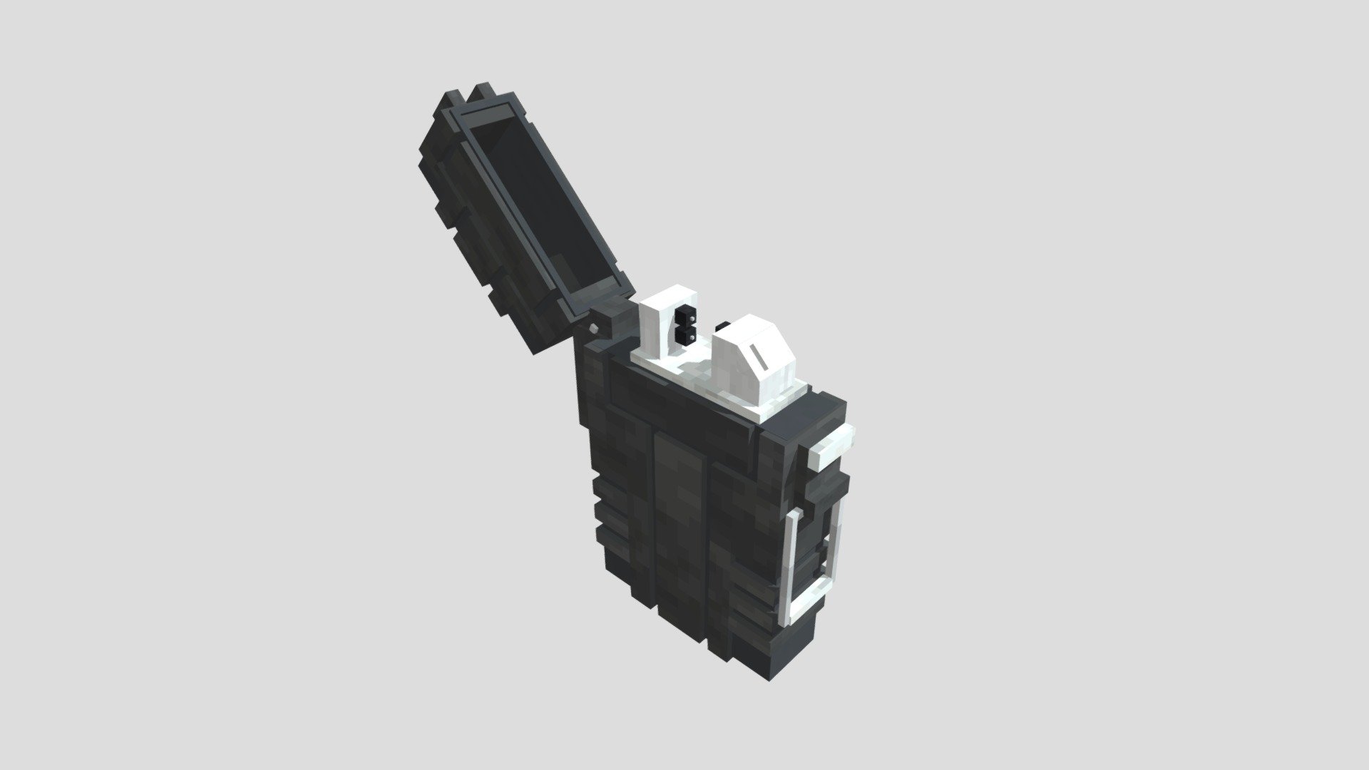 Minecraft plasma lighter - 3D model by BartekBW (@rojdanbw) [bab0328 ...