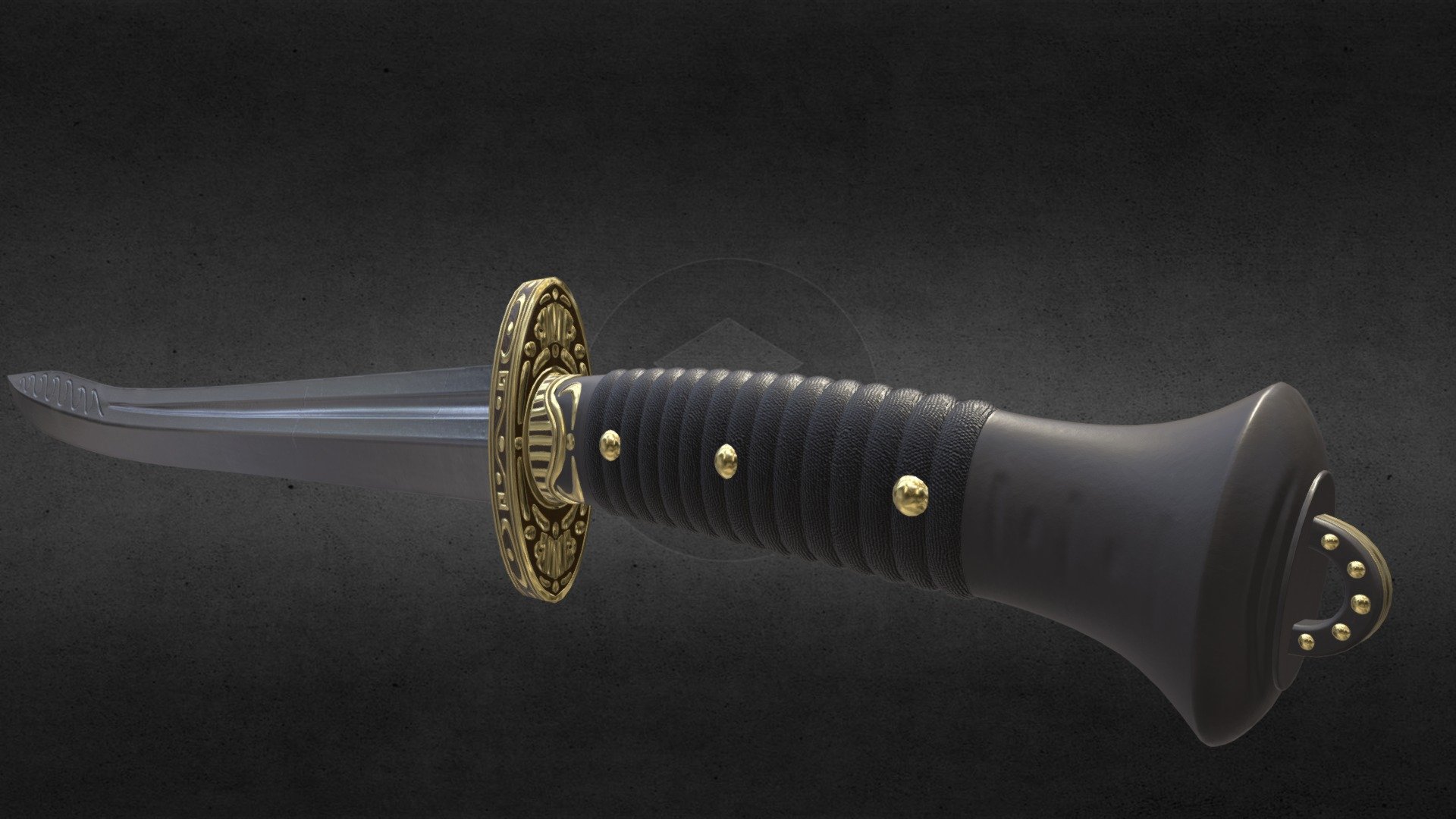 Ancient Japanese Broadsword - 3D model by LibraHades [bab1d2d] - Sketchfab