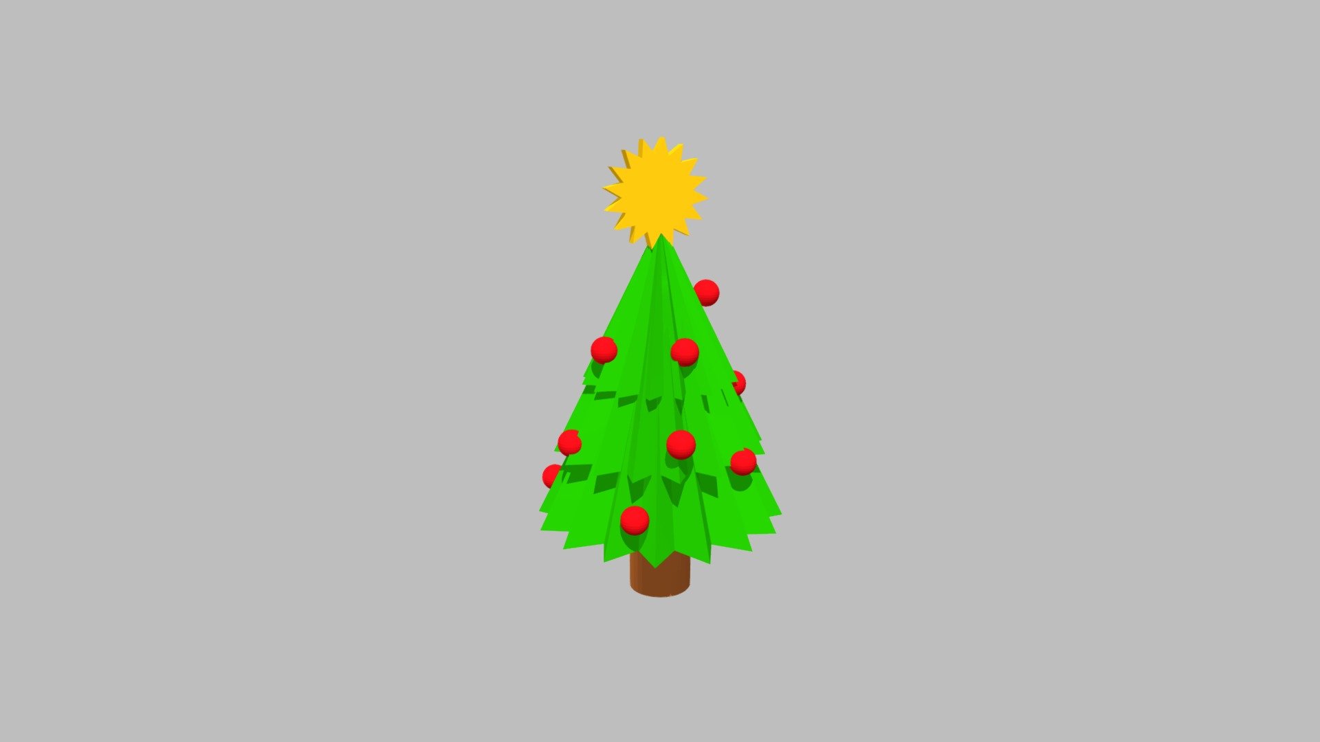 Christmas tree - 3D model by silexcorp [bab5387] - Sketchfab