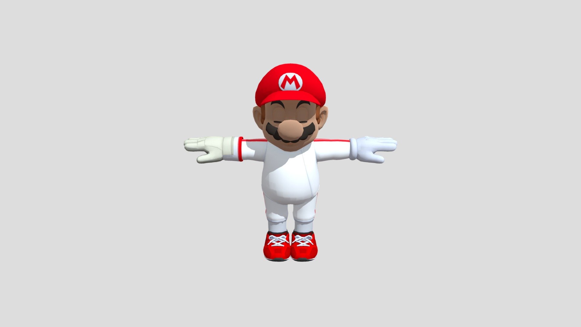 Mario_model_bodyfencing - Download Free 3D model by ericajanaina0 ...