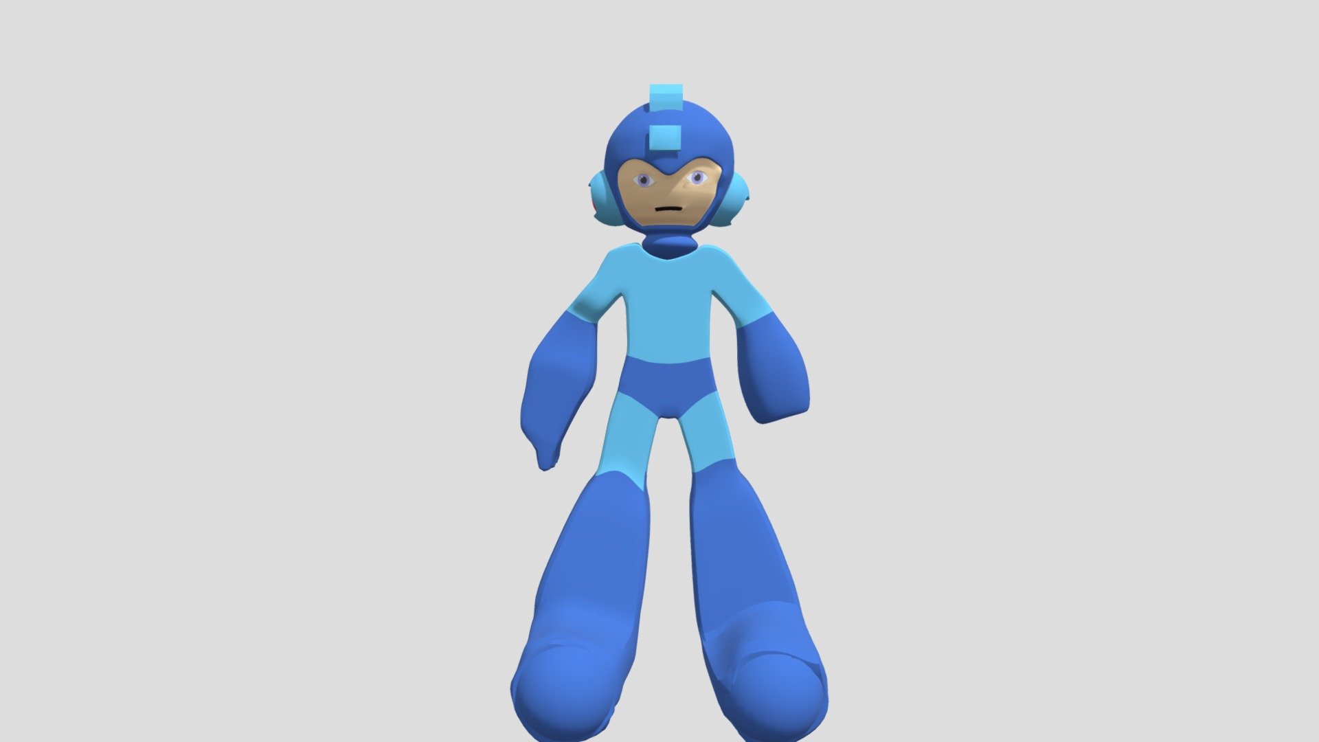 Megaman - Download Free 3D model by Mormont (@Mormontt) [bab56a0 ...