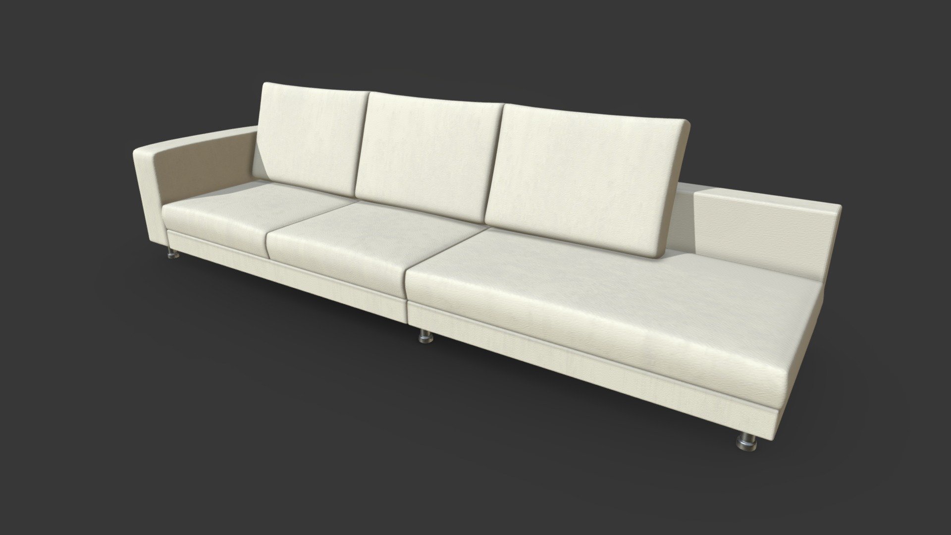 Couch - Download Free 3D model by al_okaidi_production (@Waleed_kh313 ...