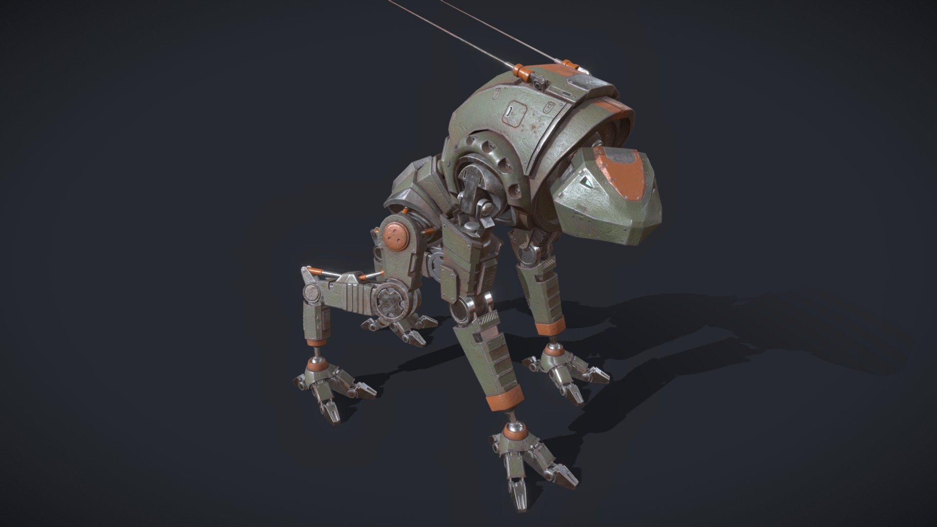 Reconnaissance Robot - 3D model by The Apprentice Artisan (@FabUserMan ...