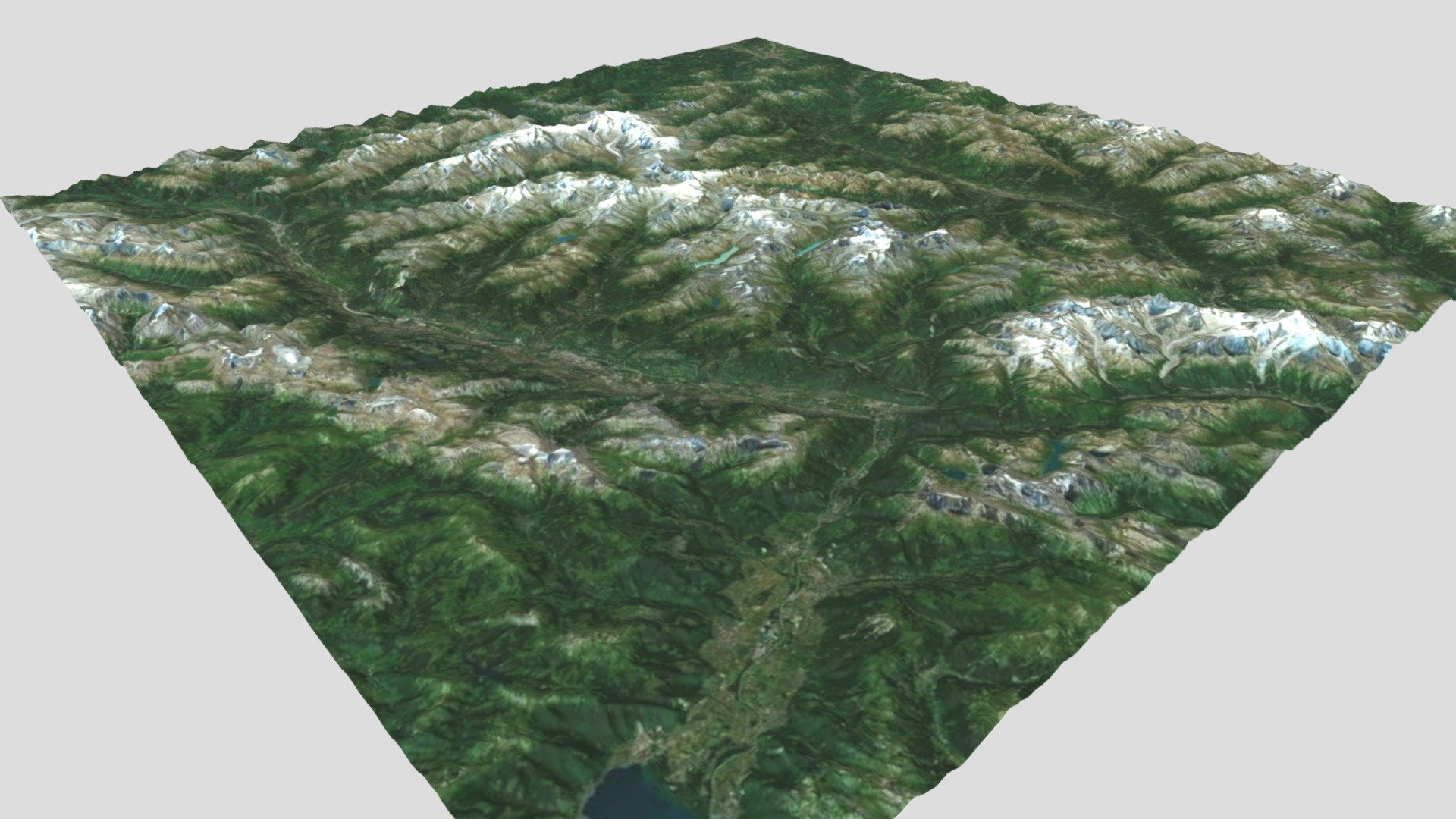 Alp Terrain 10 - 3D model by bencjaminn (@bencjaminnn) [bab8094 ...